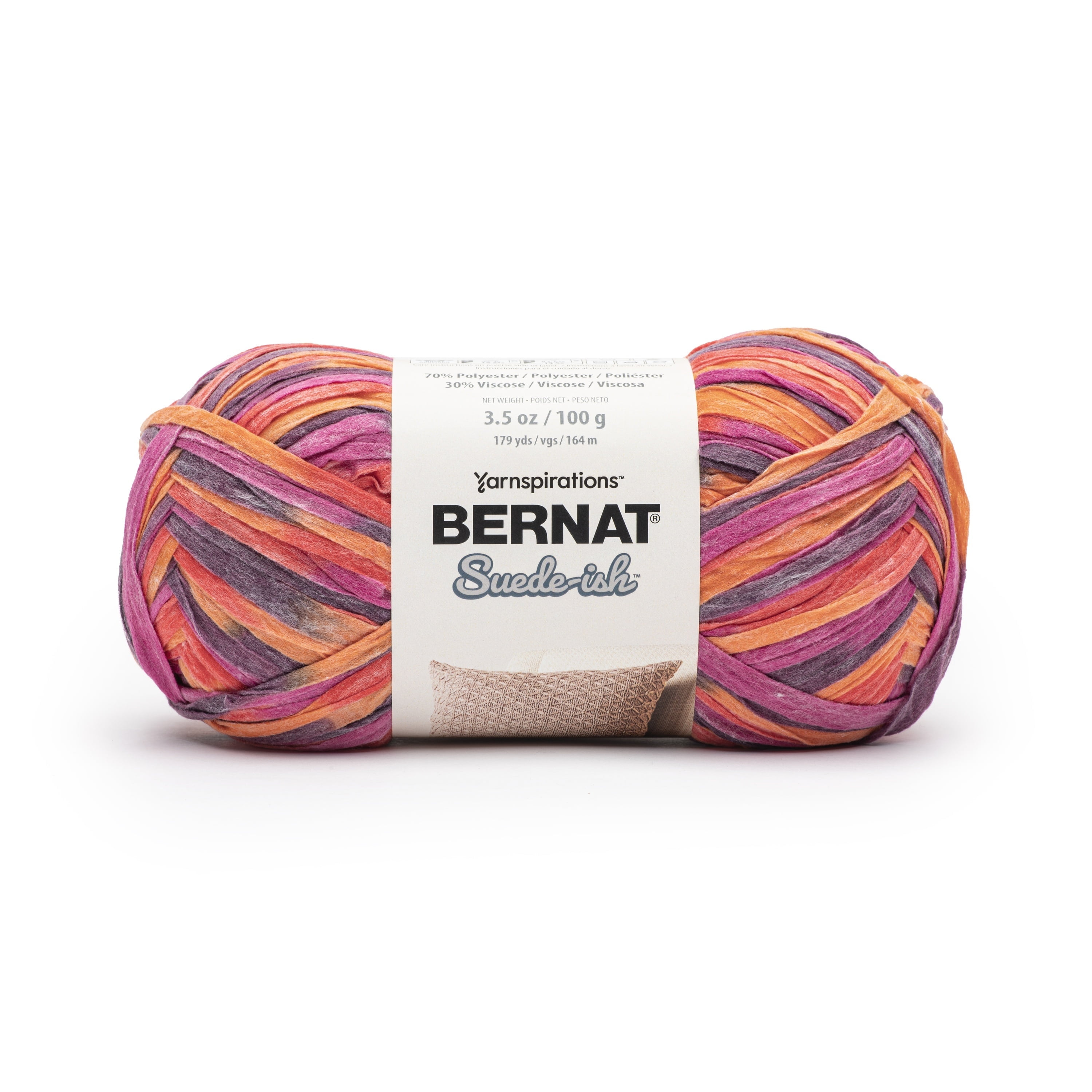 Spinrite Bernat Suede-ish Yarn-Winter Blooms - Walmart.com