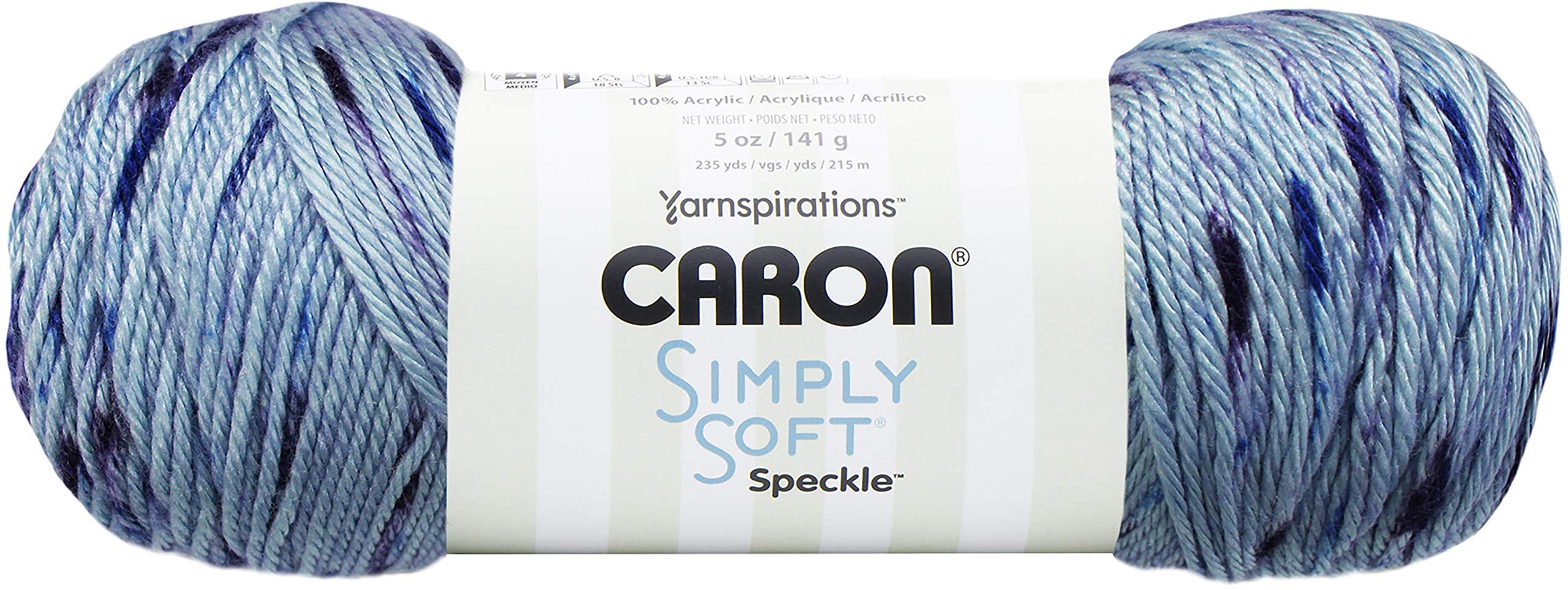 Caron Simply Soft Paints Acrylic Yarn, 4 Medium, Sunset Autumn, 5oz ...