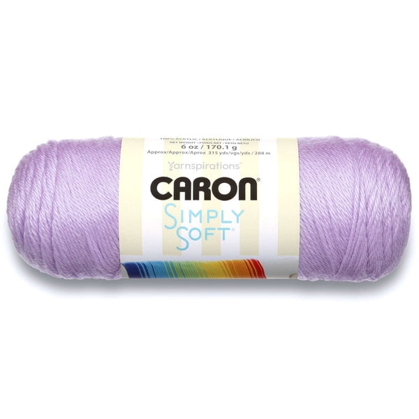 Spinrite Caron Simply Soft Solids Yarn - Orchid, 1 Pack of 2 Piece ...