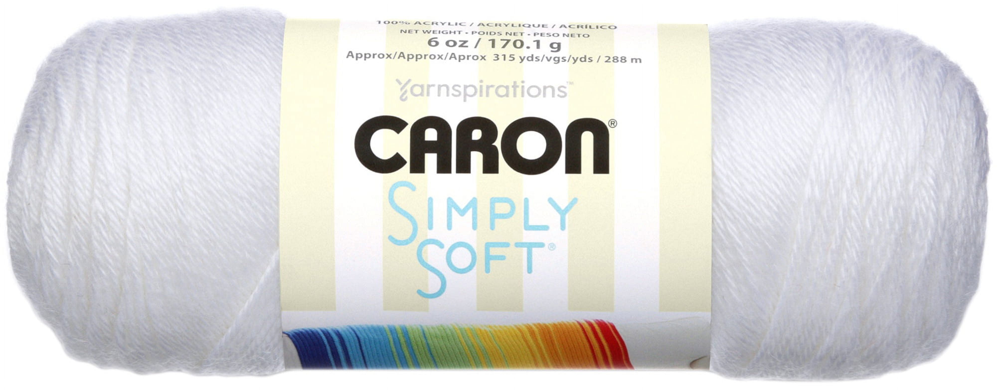 Simply Soft Yarn by Caron - Solid Yarn for Knitting - Crochet - Weaving ...