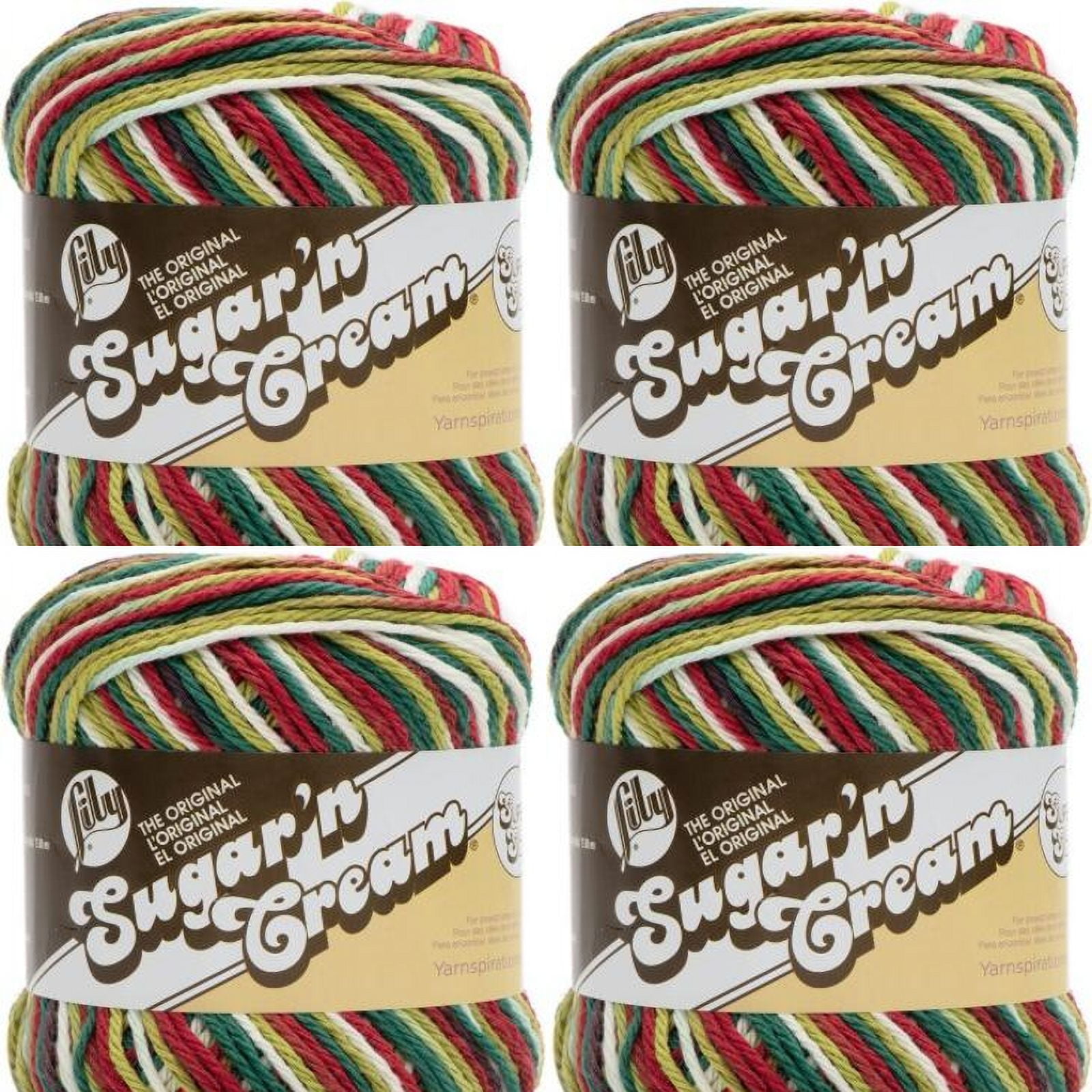 Spinrite Lily Sugar'n Cream Yarn - Ombres Super Size - Summerfield ...