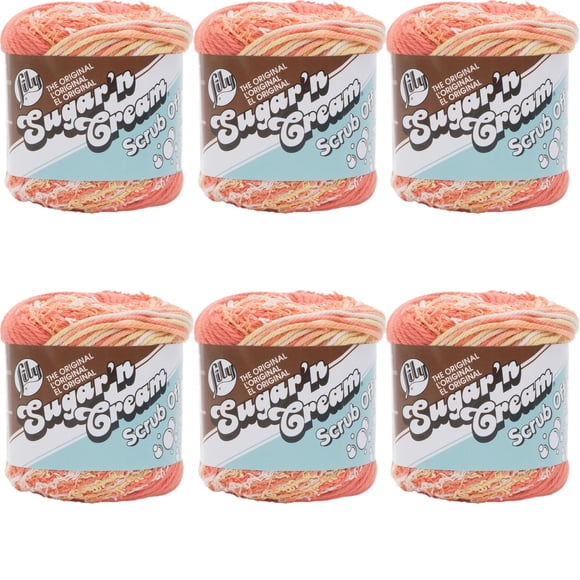 Lily Sugar Cream Scrub Off Yarn