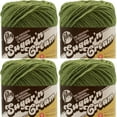 Spinrite Lily Sugar'n Cream Yarn - Solids - Sage Green, 1 Pack of 4 ...