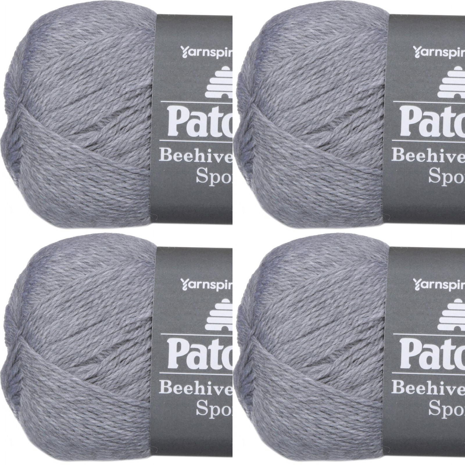 Spinrite Patons Beehive Baby Sport Yarn - Solids - Baby Grey, 1 Pack of ...