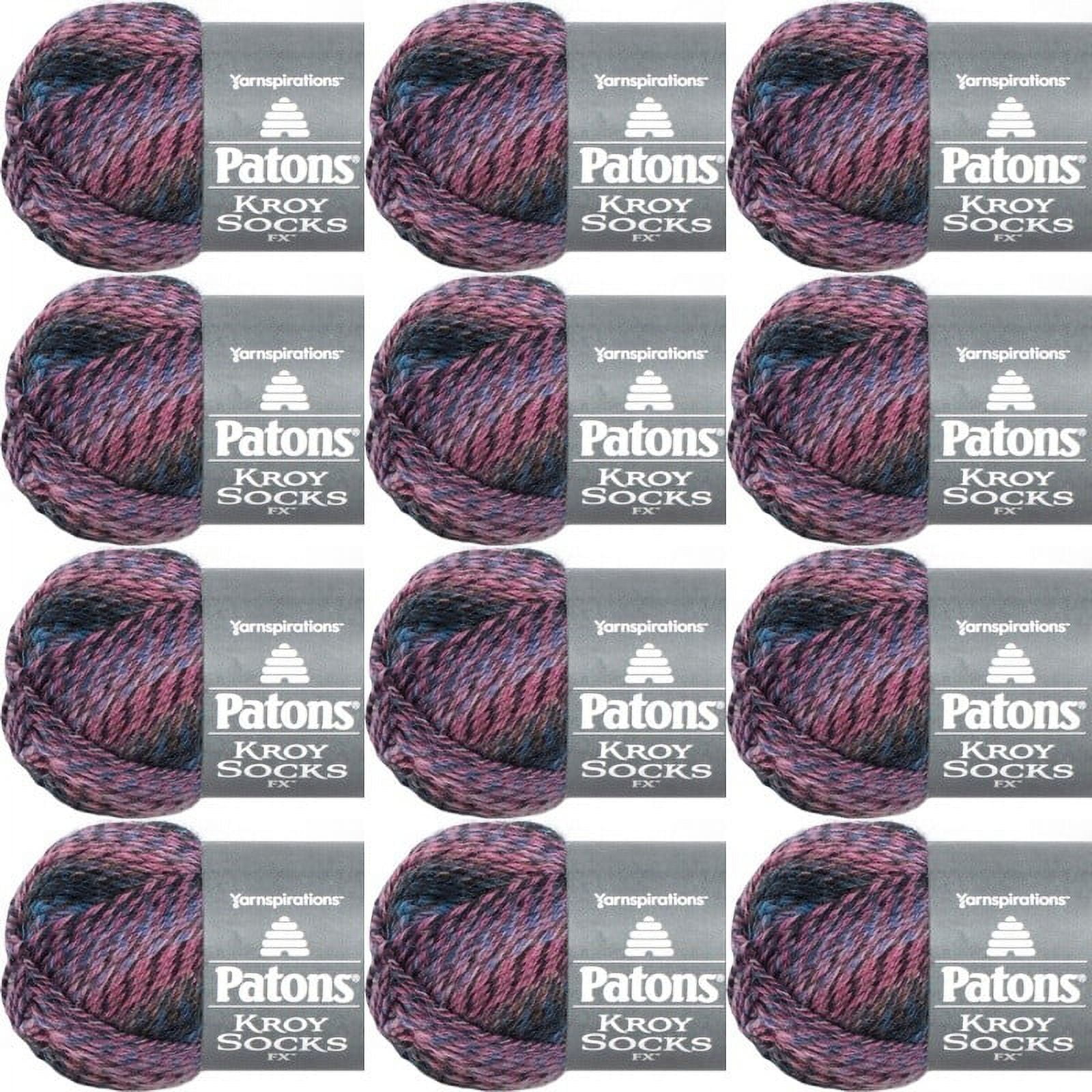 Spinrite Patons Kroy Socks FX Yarn - Cameo, 1 Pack of 12 Piece ...
