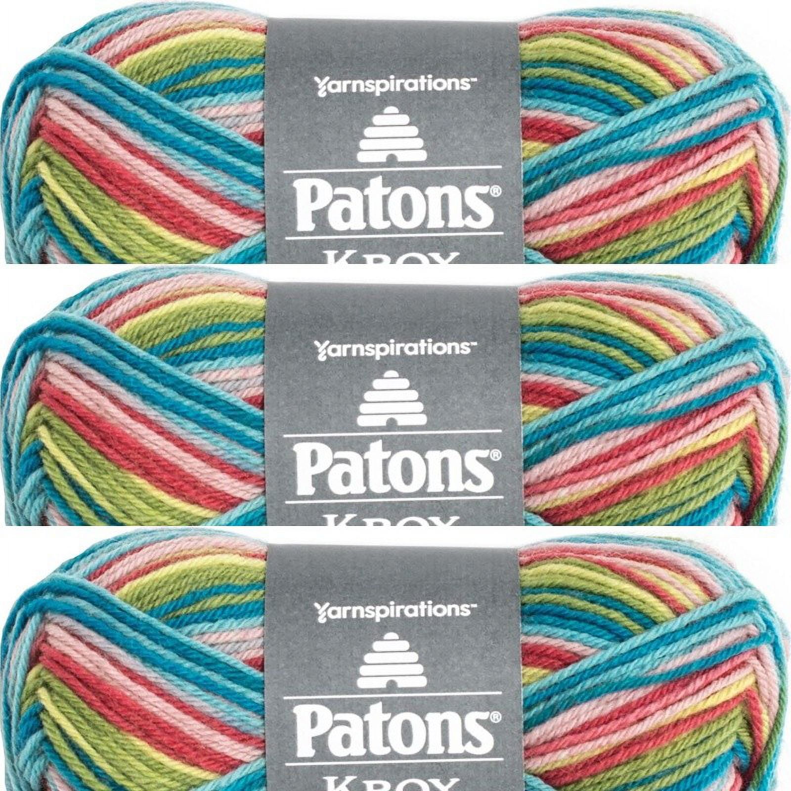 Spinrite Patons Kroy Socks Yarn - Meadow Stripes, 1 Pack of 3 Piece ...