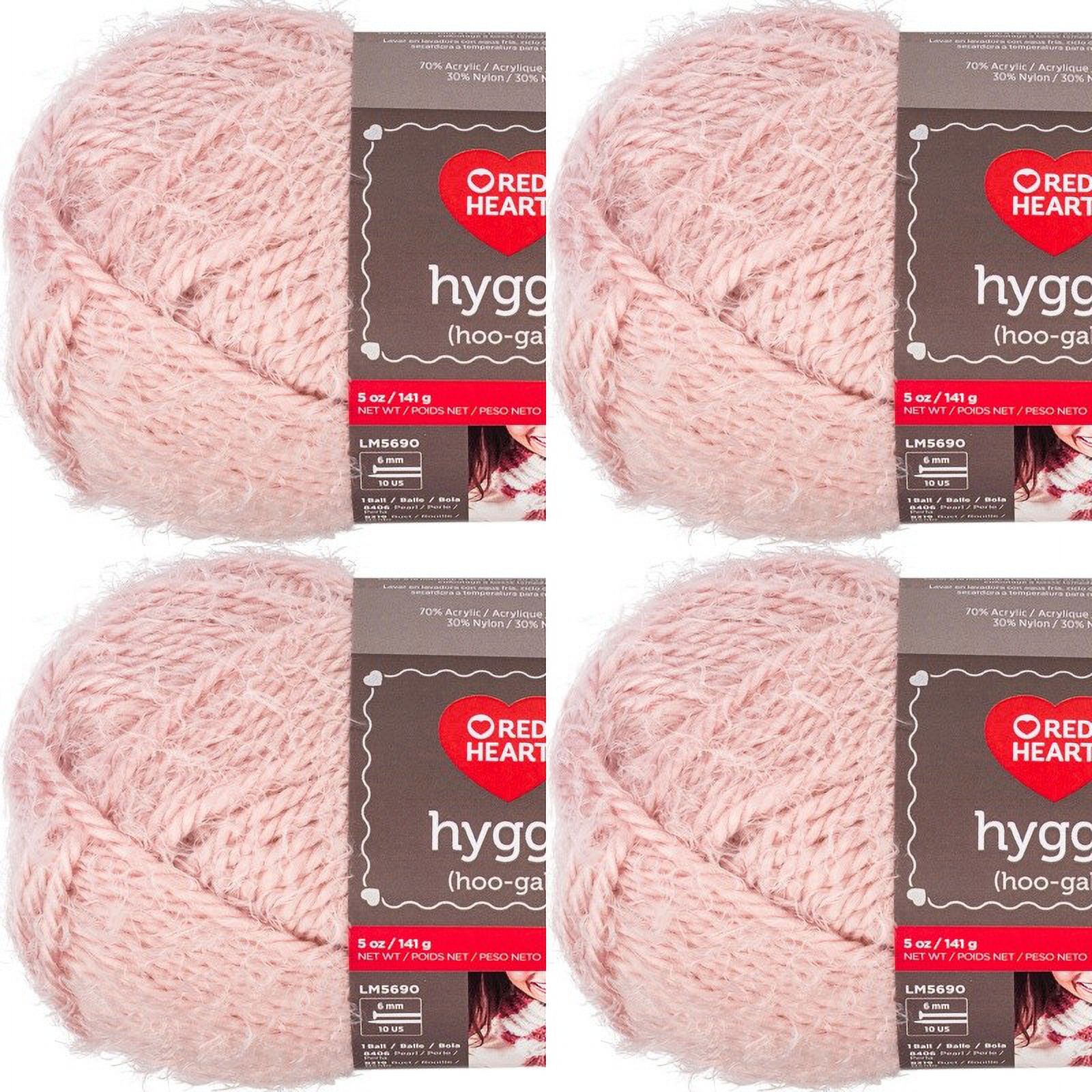 Spinrite Red Heart Hygge Yarn 5oz - Powder, 1 Pack of 4 Piece - Walmart.com