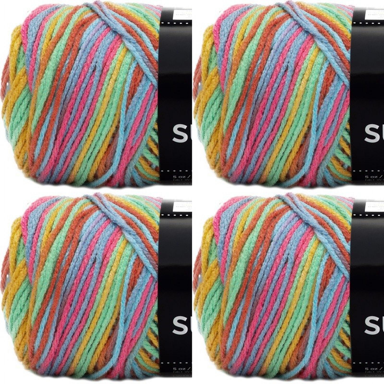 Spinrite Red Heart Super Saver Pooling Yarn - Papaya, 1 Pack of 4 Piece ...