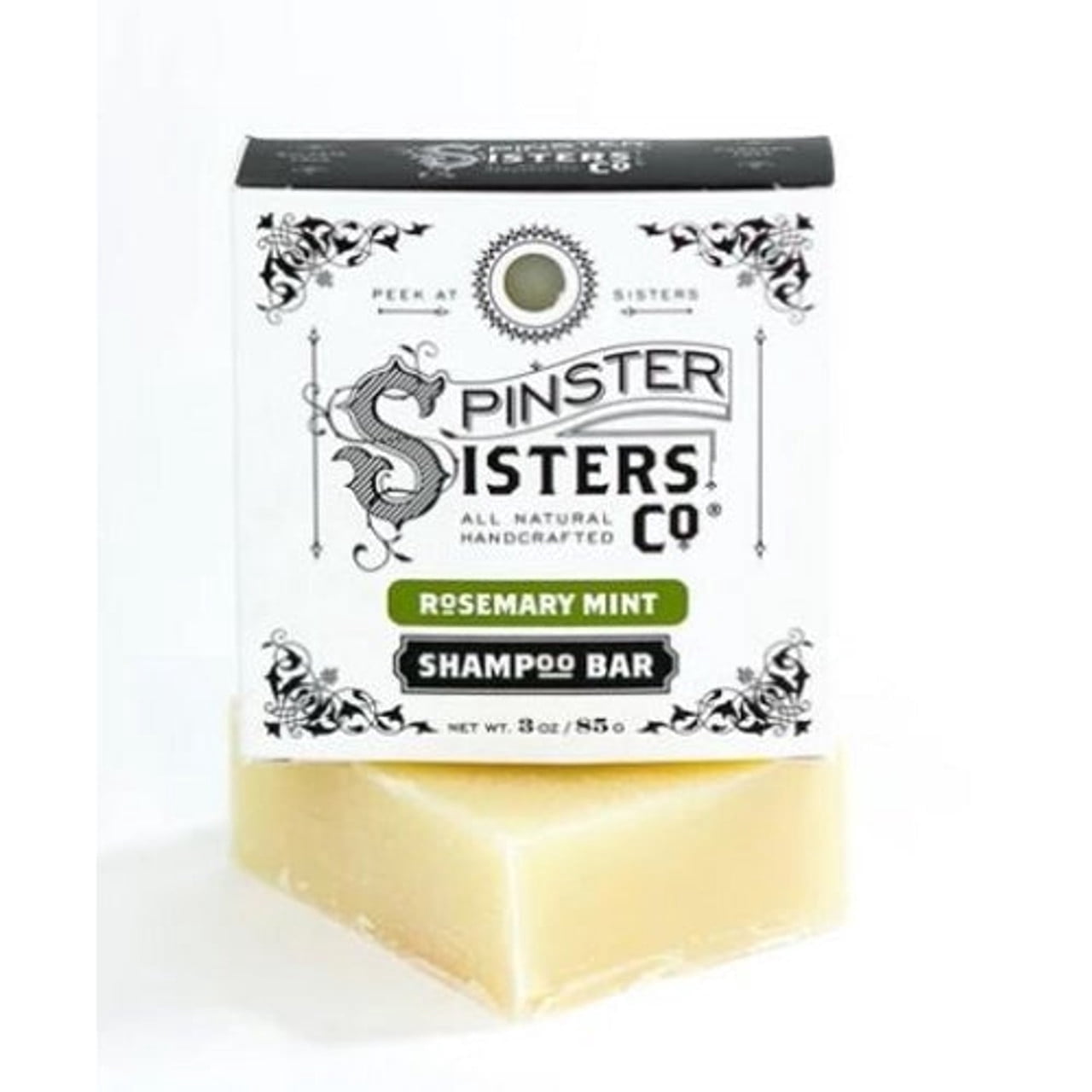 Spinster Sisters Co. Shampoo Bar Rosemary Mint - 3 oz Pack of 3 ...