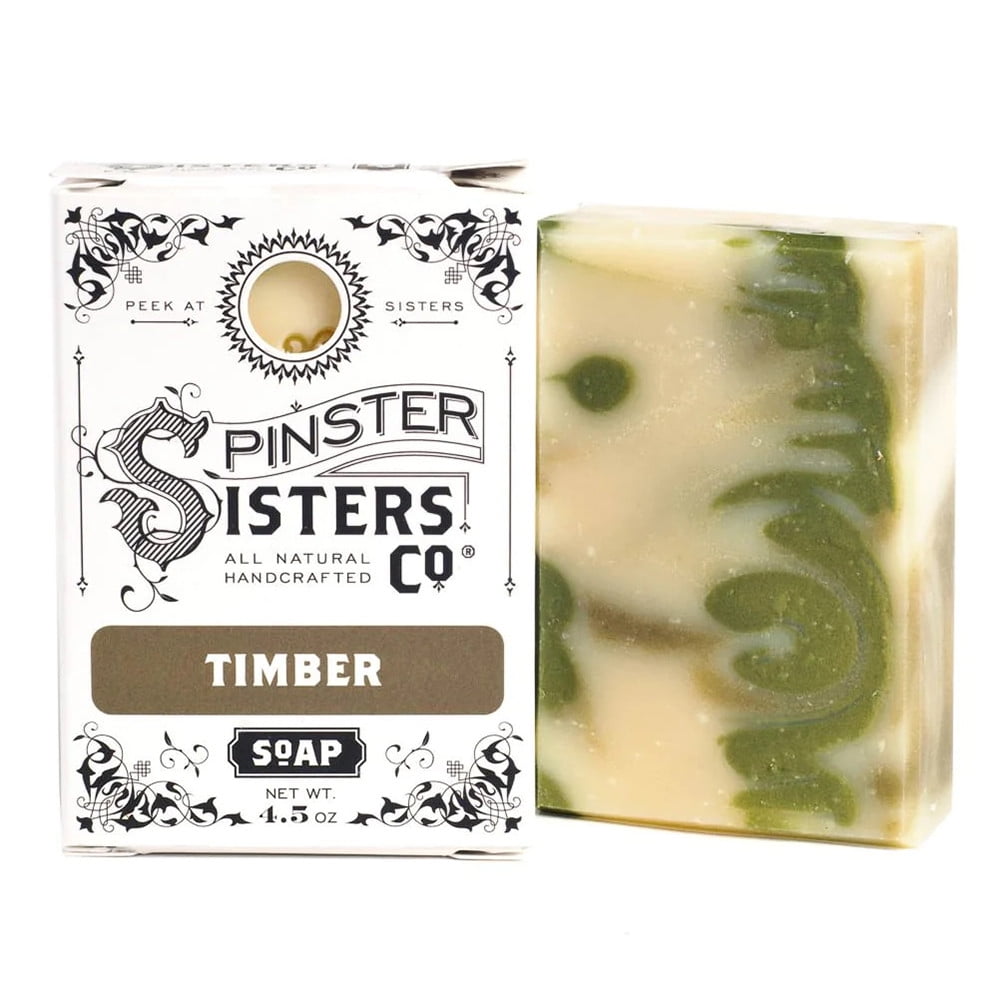 Spinster Sisters Timber Soap Bar, 4.5 Oz.. - Walmart.com