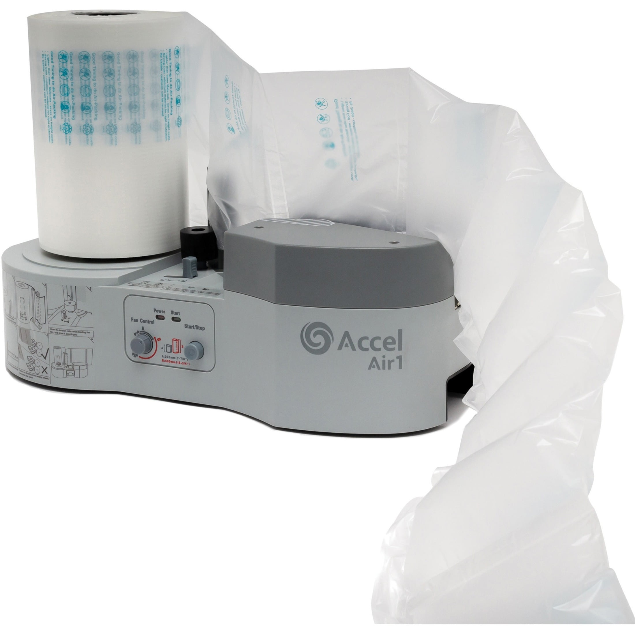 Spiral, SBL04ACCELAIR1, Accel Air 1 Packaging System, 1 Each, Gray ...
