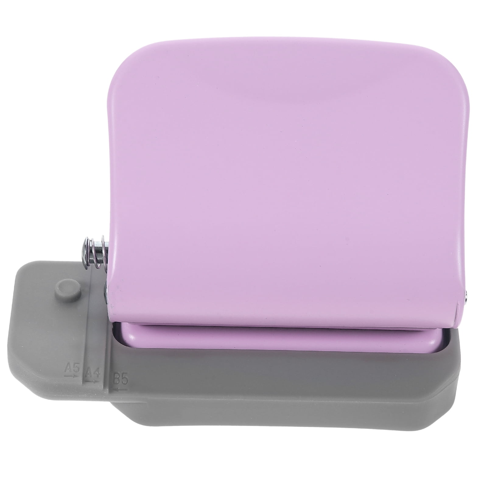 Spiral Binder 6 Hole Punch Six-hole Puncher Office 9X6.5CM Purple ...