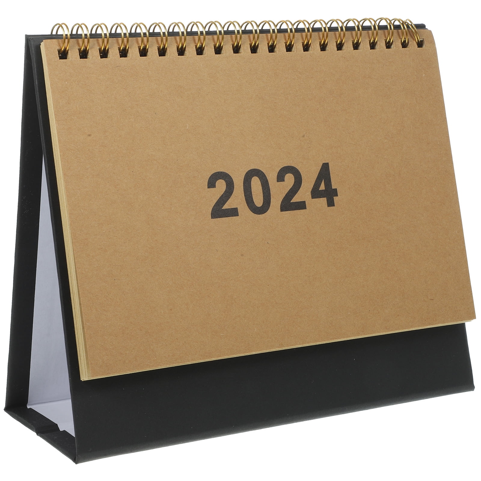Spiral Binding Calendar Decorative Standing Desk Calendar Office ...