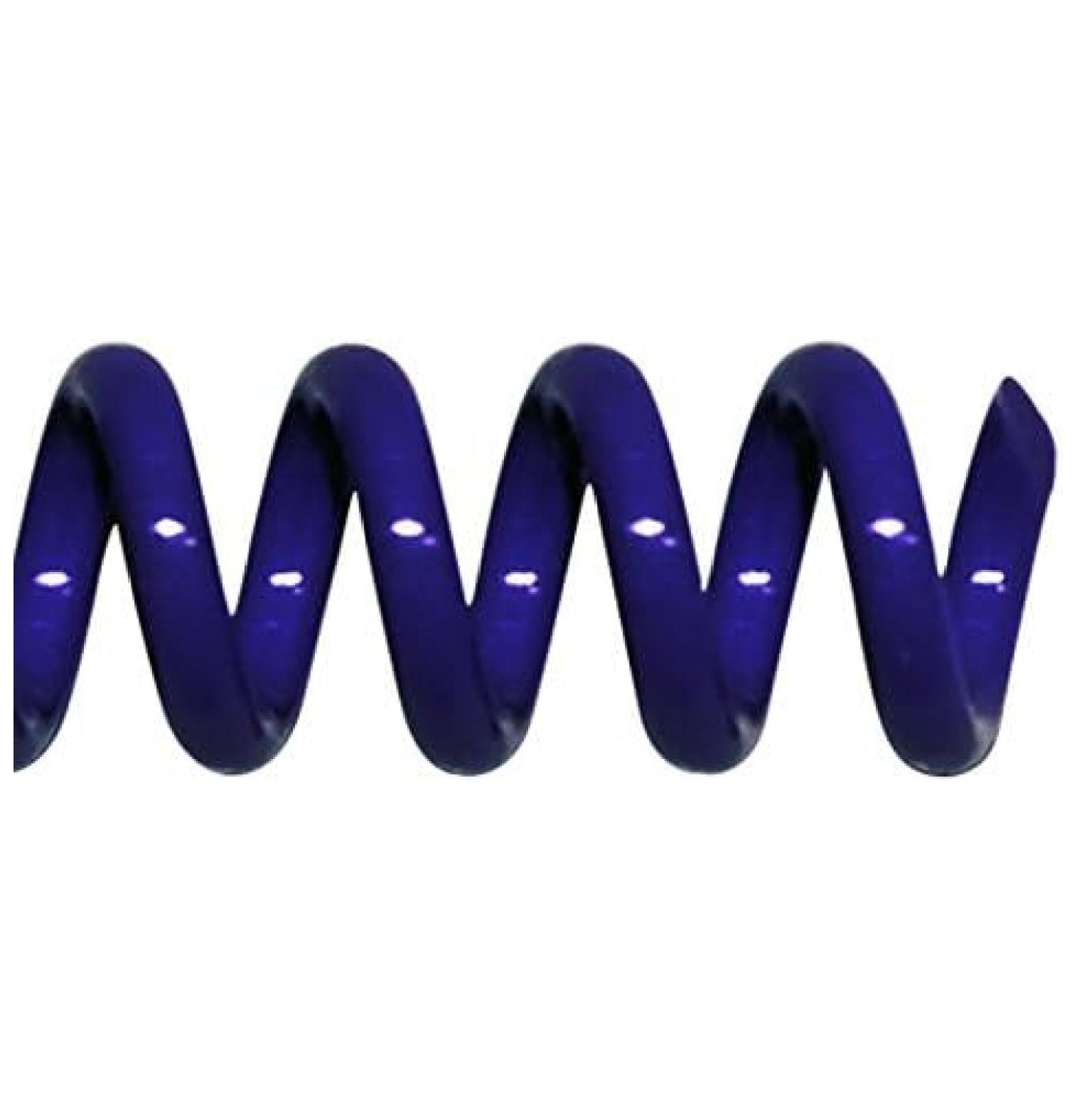 Spiral Binding Coils 10mm (3/8") - 4:1 Pitch, 12" Length, Blue - 75 ...