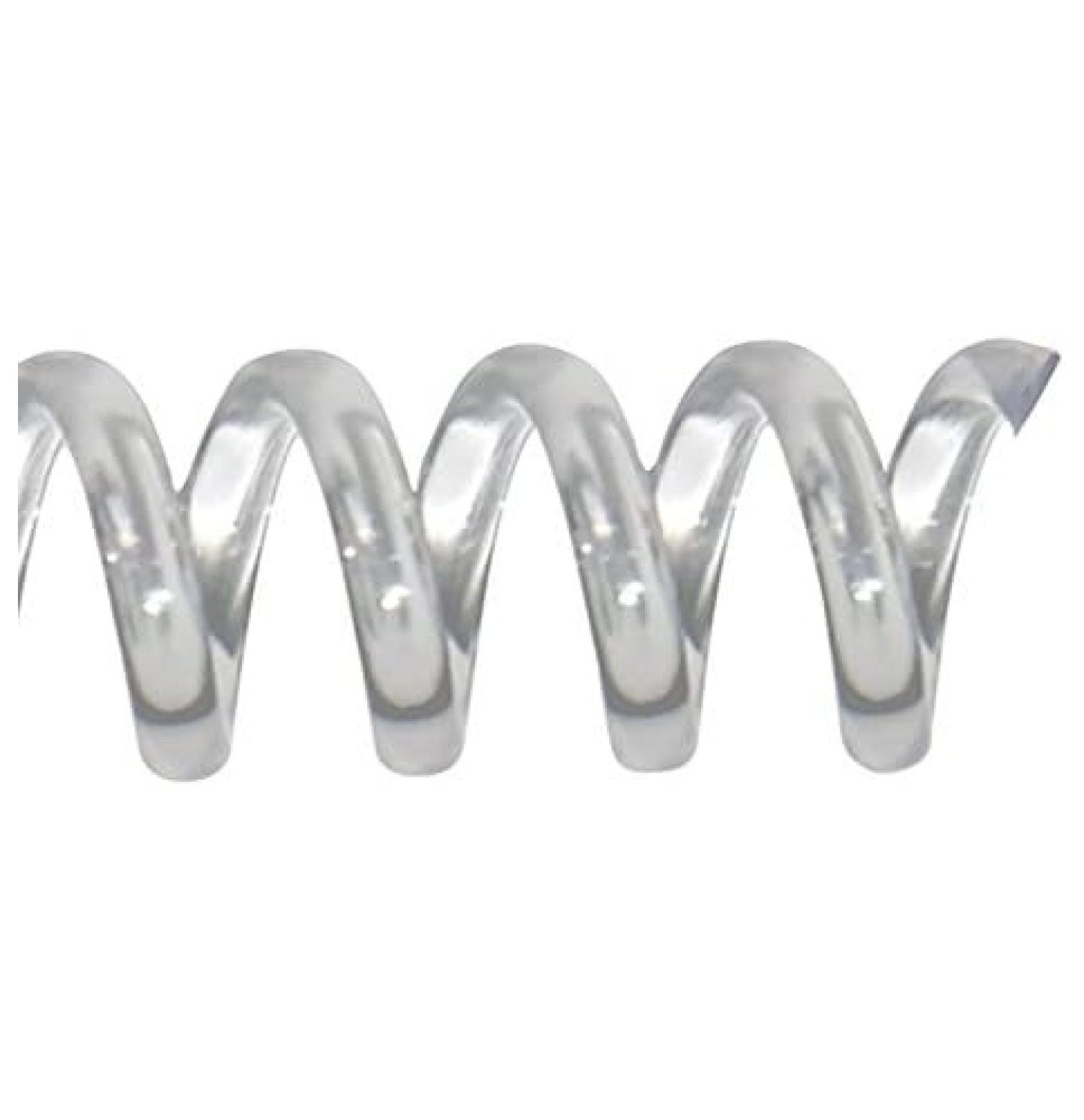 Spiral Binding Coils 14mm (9/16") - 100 Pack | Clear Plastic Binding ...