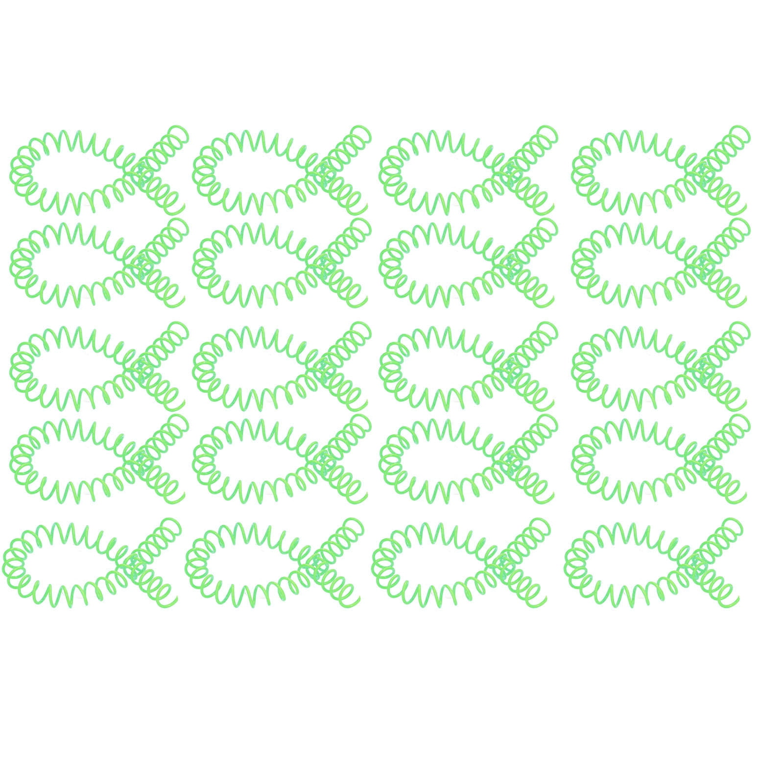 Spiral Binding Black Coils, Plastic Spines For 160 Sheets (12 In, 20mm ...