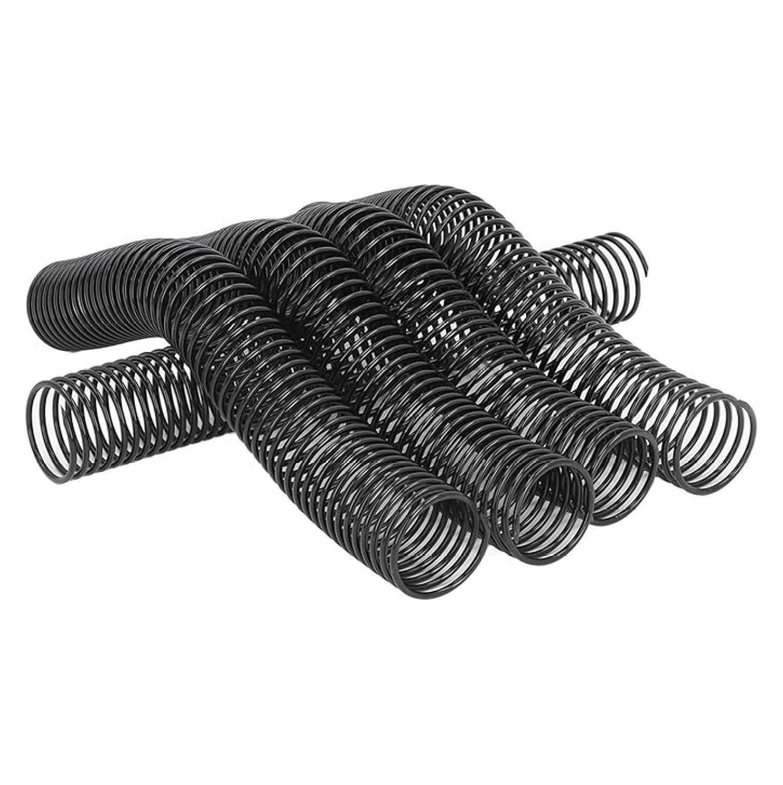 Spiral Binding Coils 38mm 18 Pack - 4:1 Pitch Binding Spines for A4 ...