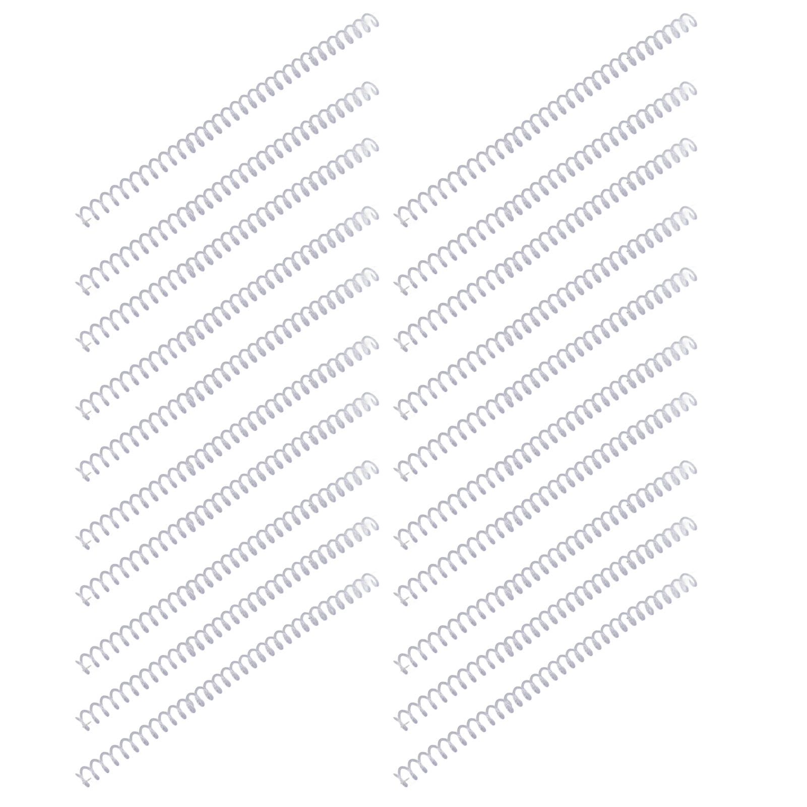 Spiral Binding Coils Spiral Binder Coil Color Binding Spirals Plastic ...