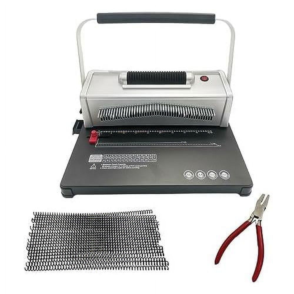 Spiral Binding Machine,Electric Coil Inserter,46 Holes Spiral Coil ...