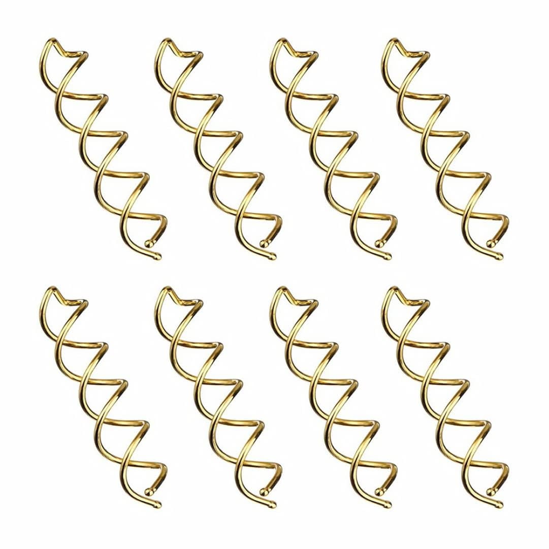 Spiral Bobby Hair Pin Non Scratch Round Tips Spiral Hair Clip Spin Clip ...