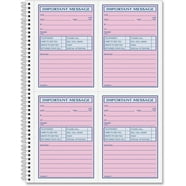 TOPS™ Telephone Message Book with Fax/Mobile Section - Walmart.com
