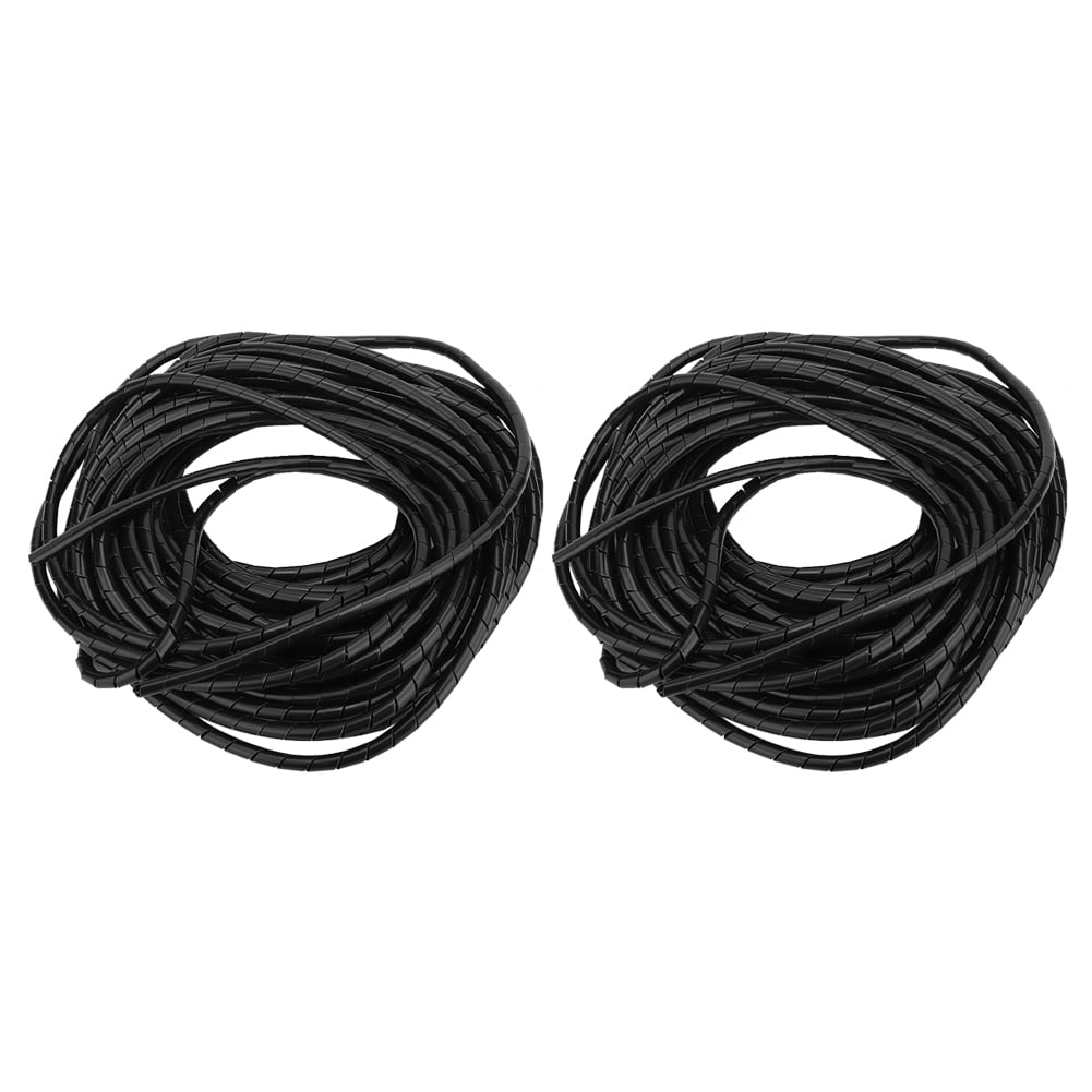 Spiral Cable Wrap 2 Package Wire Protector Spiral PP Wire Cable ...