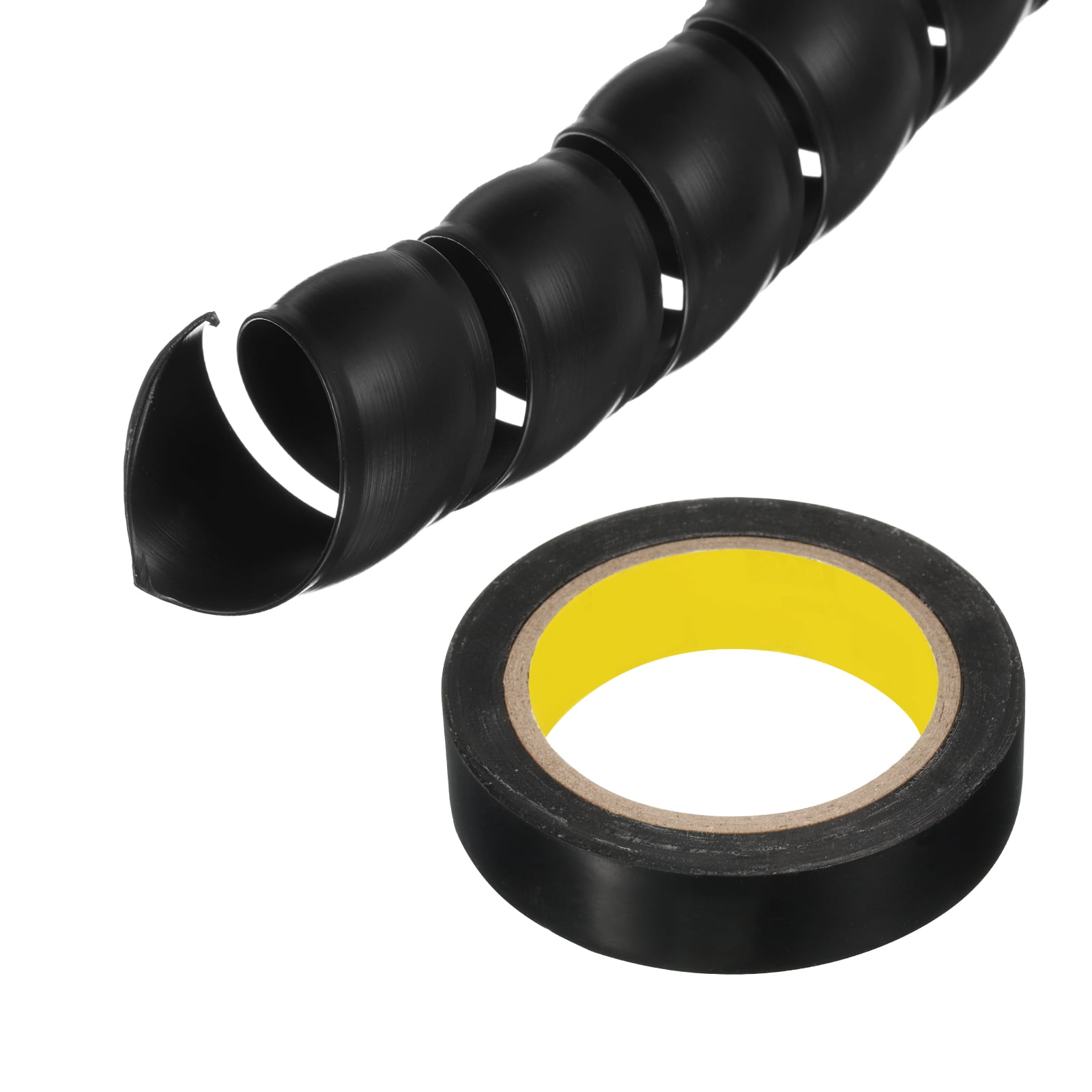 Spiral Cable Wrap 9.8ft 18mm Cable Management Sleeve PP Insulation Cord ...