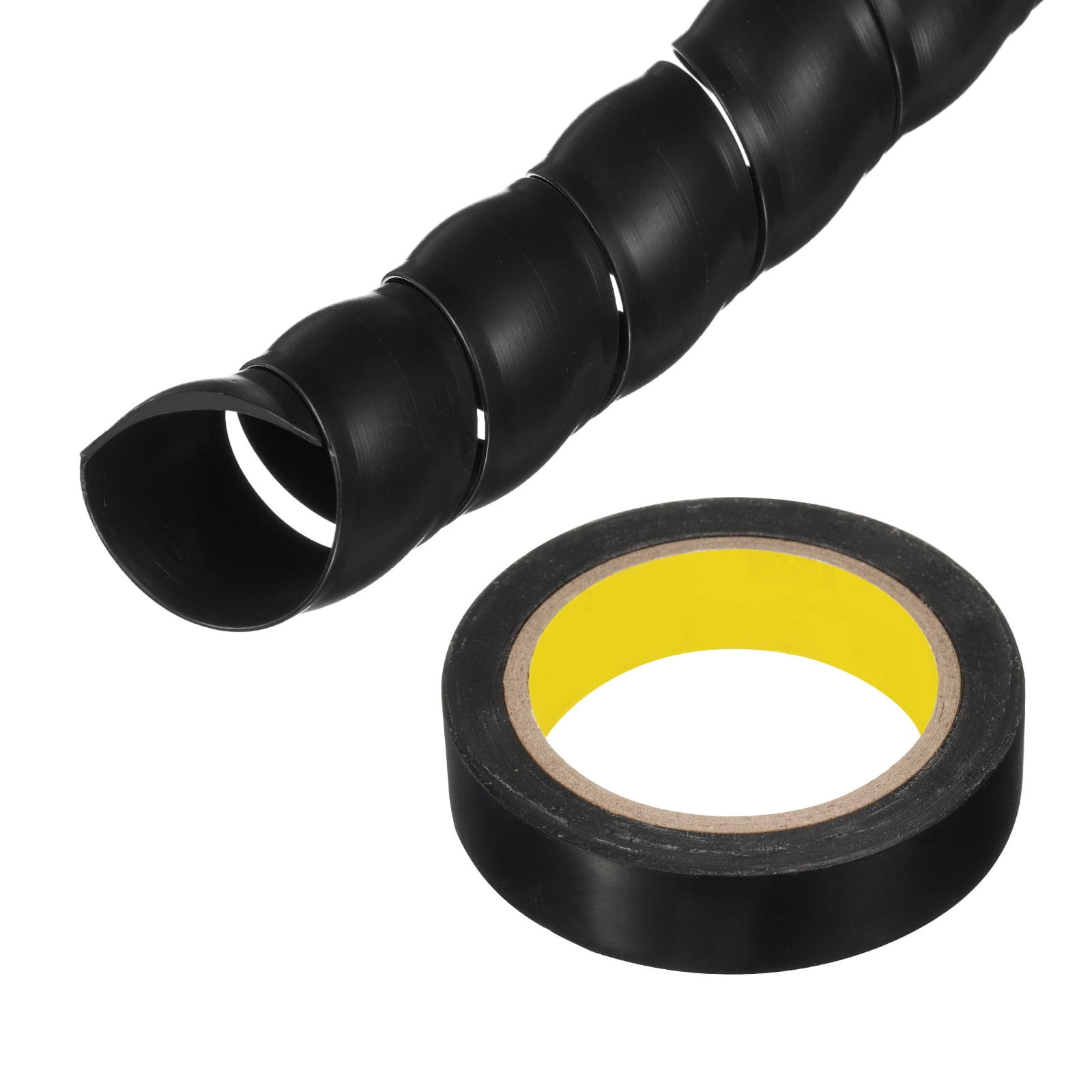 Spiral Cable Wrap 9.8ft 22mm Cable Management Sleeve PP Insulation Cord ...