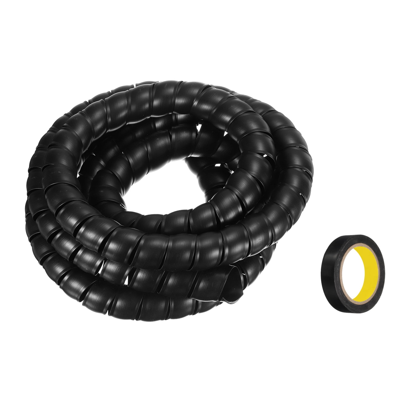 Spiral Cable Wrap 9.8ft 30mm Cable Management Sleeve PP Insulation Cord ...