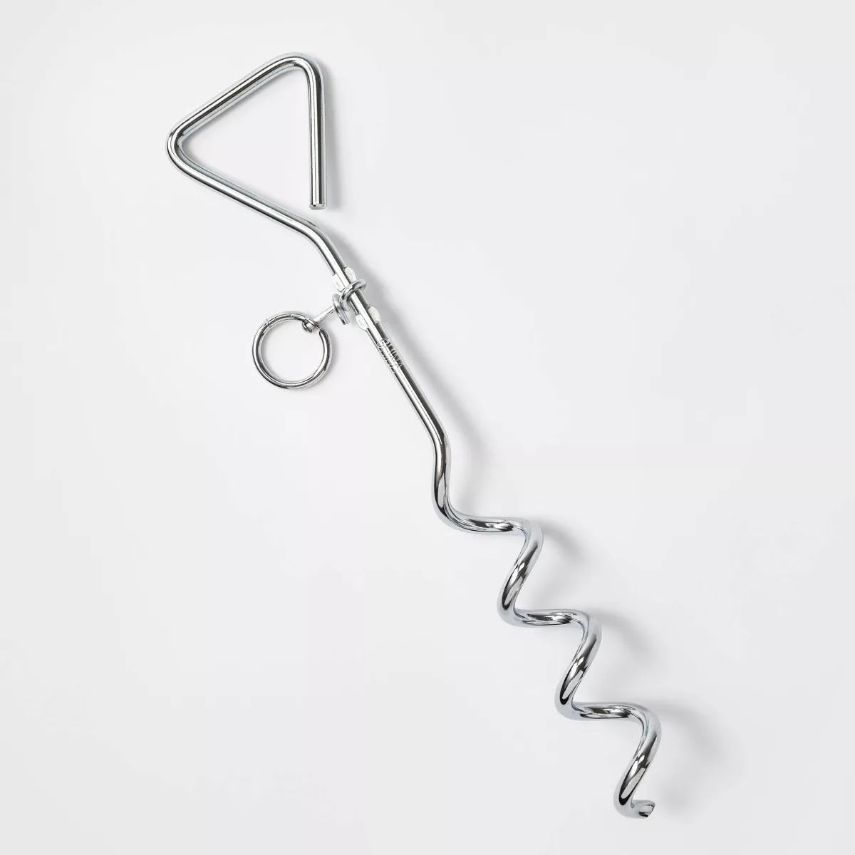 Spiral Chrome Dog Stake - Walmart.com