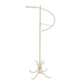 SSWBasics Ivory 29-Ball Spiral Clothing Rack - Elegant Round Clothing ...