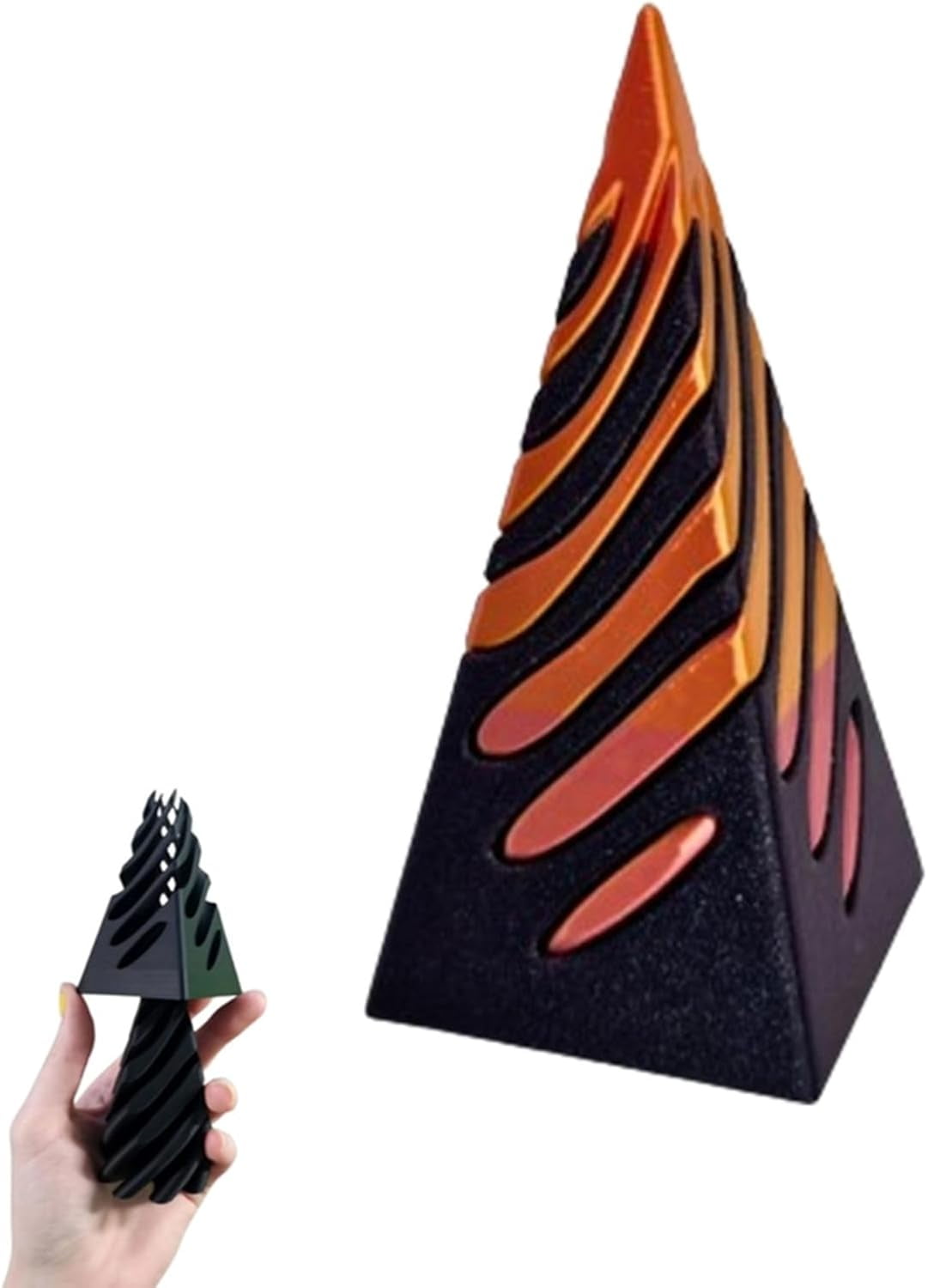 Spiral Cone Fidget Toy, 3D Printed Spiral Cone Toy, Impossible Cone ...