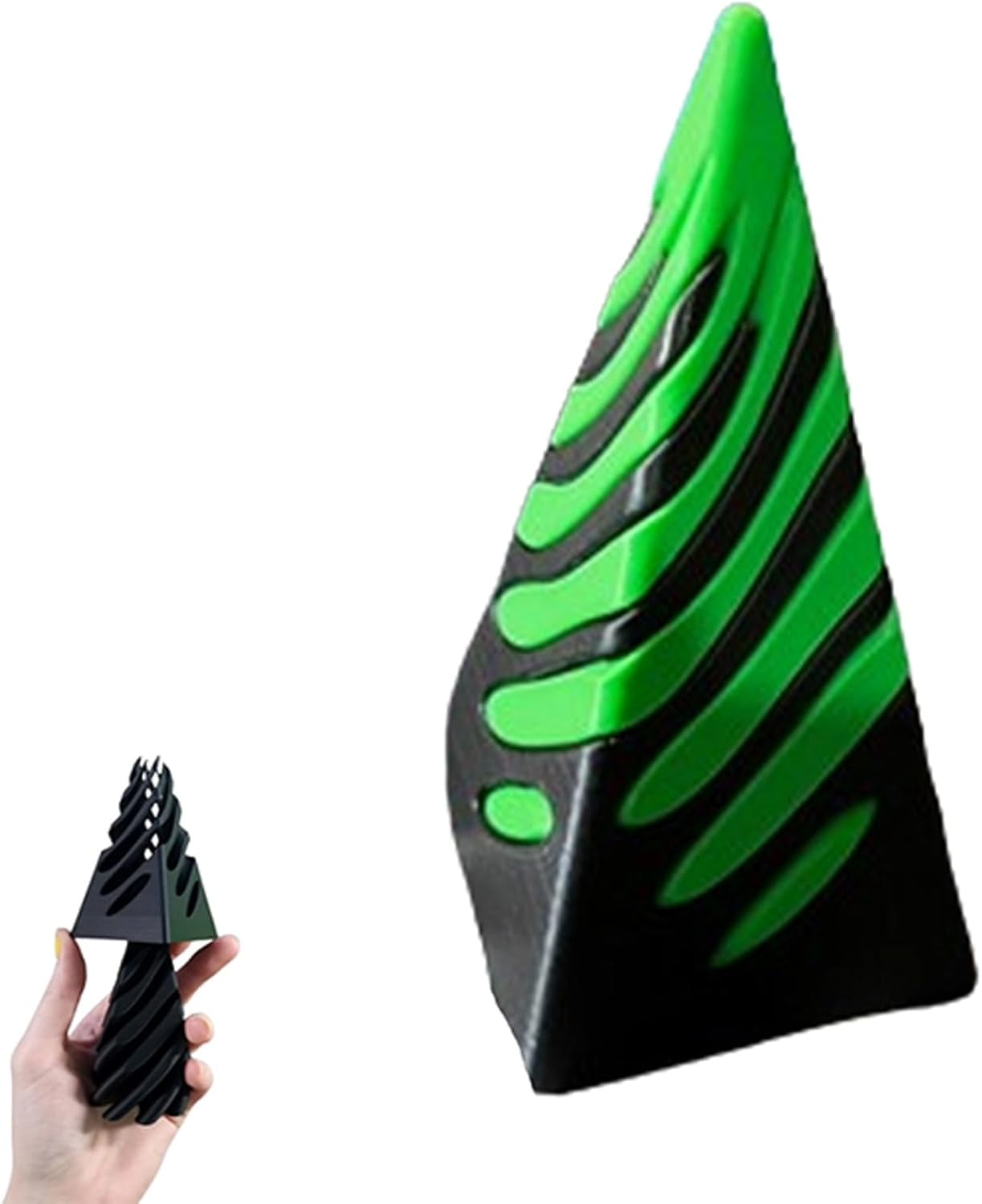 Spiral Cone Fidget Toy, 3D Printed Spiral Cone Toy, Impossible Cone ...