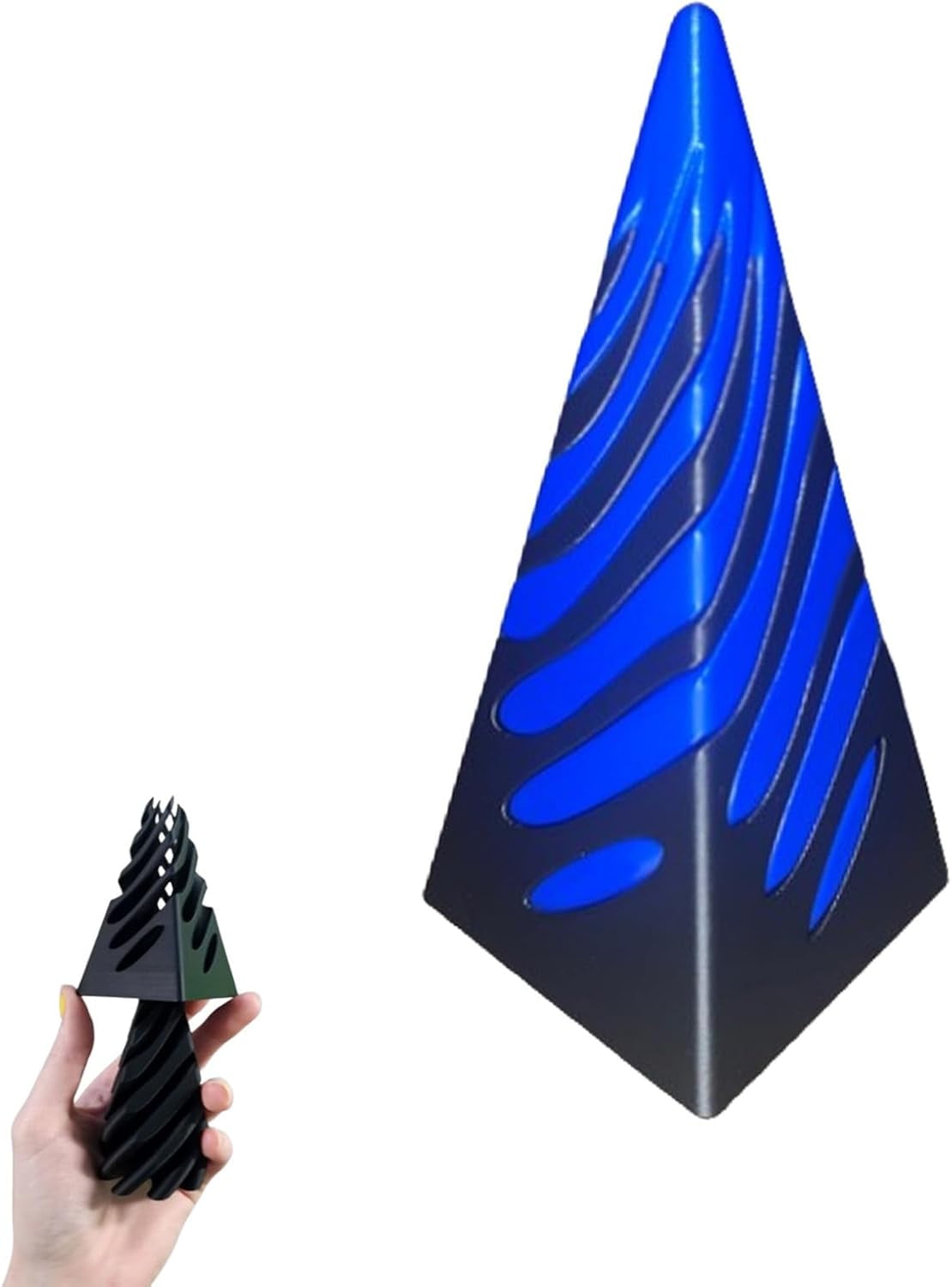 Spiral Cone Fidget Toy, 3D Printed Spiral Cone Toy, Impossible Cone ...