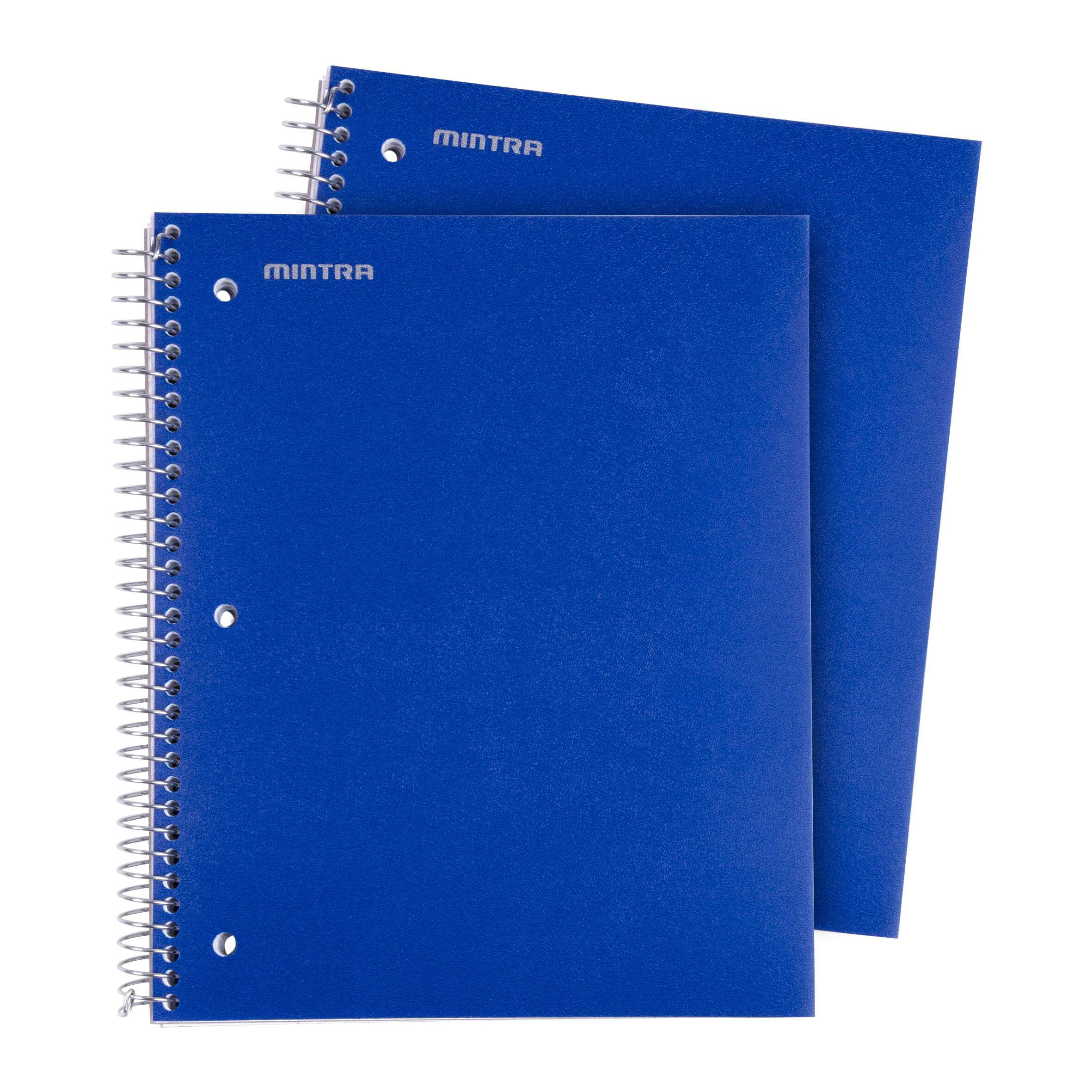 Spiral Durable Notebooks, 2 Pack (3 Subject, College Ruled) - Walmart.com