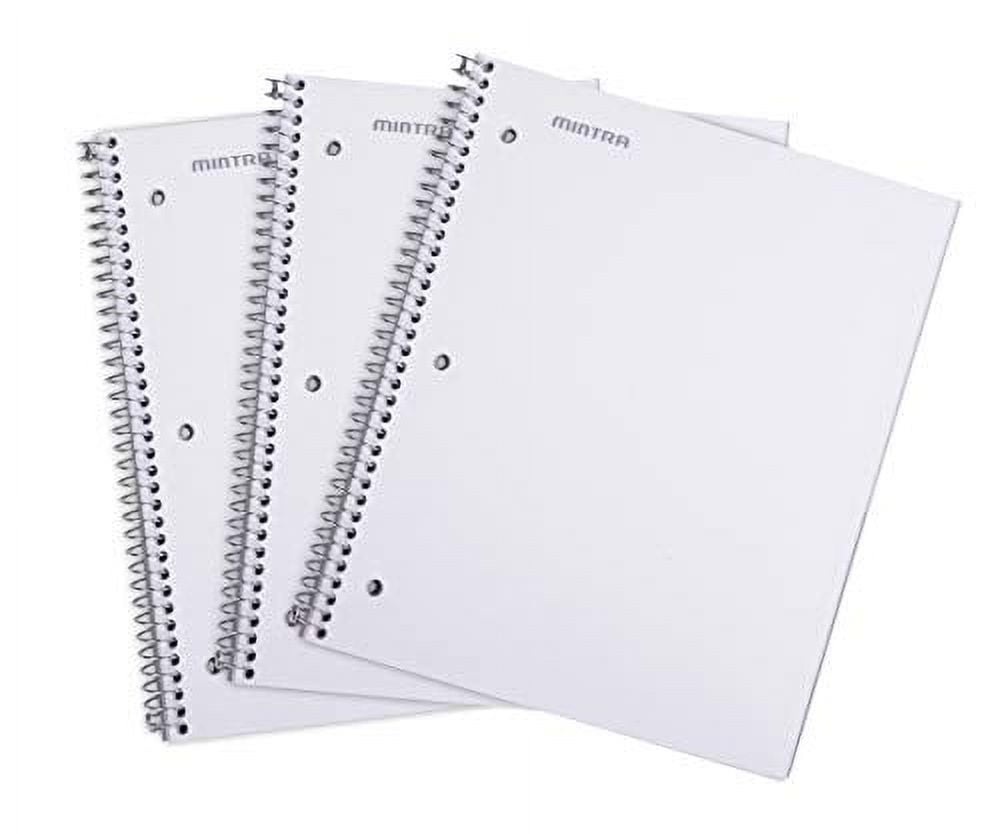 Spiral Durable Notebooks, 3 Pack (1 Subject, College Ruled) - Walmart.com