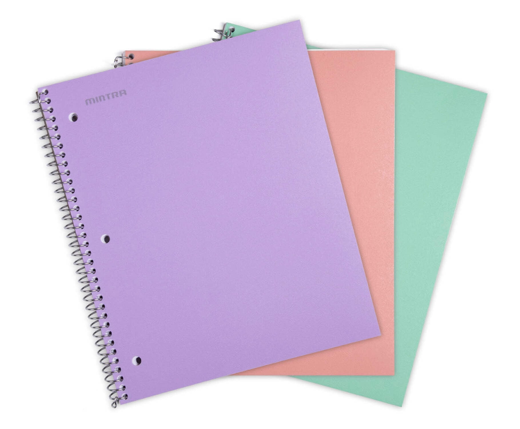 Spiral Durable Notebooks, 3 Pack (1 Subject, Heavy Duty, Pocket, Hard ...