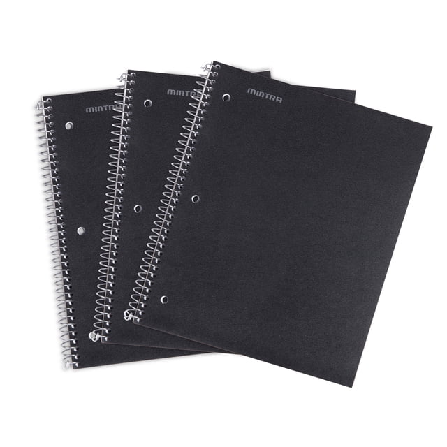 Spiral Durable Notebooks, 3 Pack (1 Subject, College Ruled) - Walmart.com