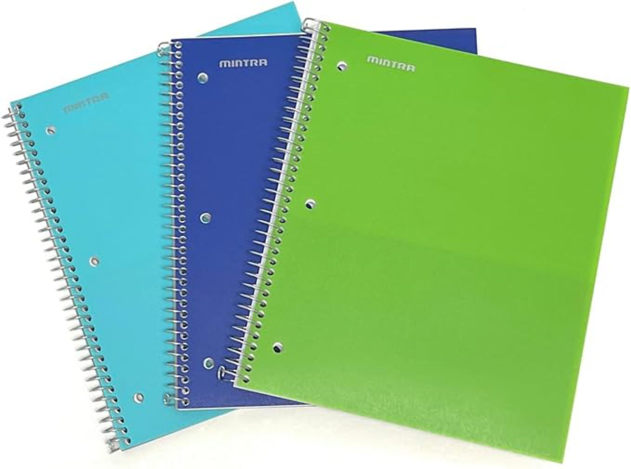 Spiral Durable Notebooks, 3 Pack (1 Subject, Wide Ruled) - Walmart.com