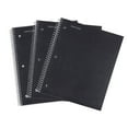 Spiral Durable Notebooks, 3 Pack (1 Subject, Wide Ruled) - Walmart.com