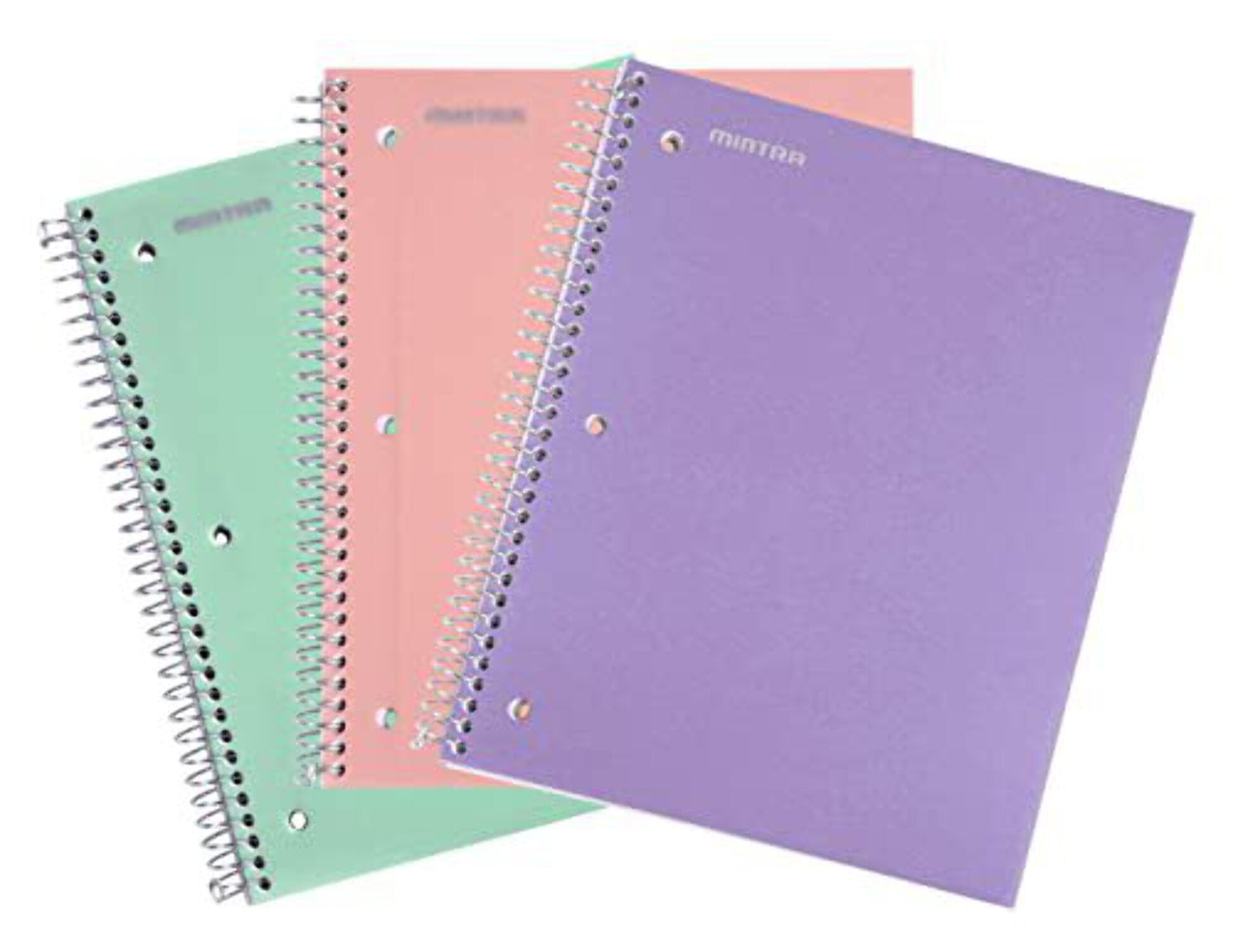 Spiral Durable Notebooks - 3 Subject ( 3 Pack ) - Walmart.com