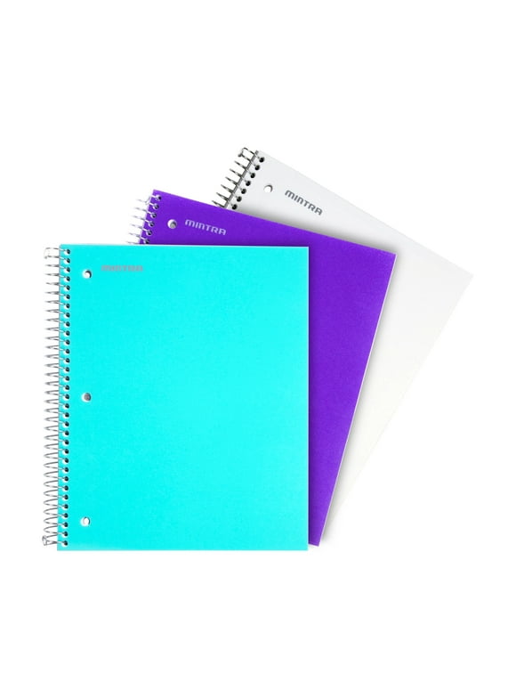 3-Subject Spiral Notebooks in Spiral Notebooks - Walmart.com