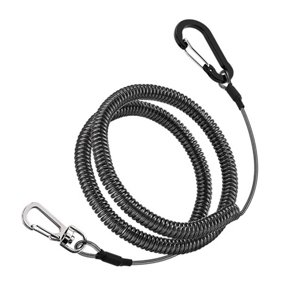 BearTOOLS Spring Lock Black Safety Lanyard 3 Pack - Walmart.com
