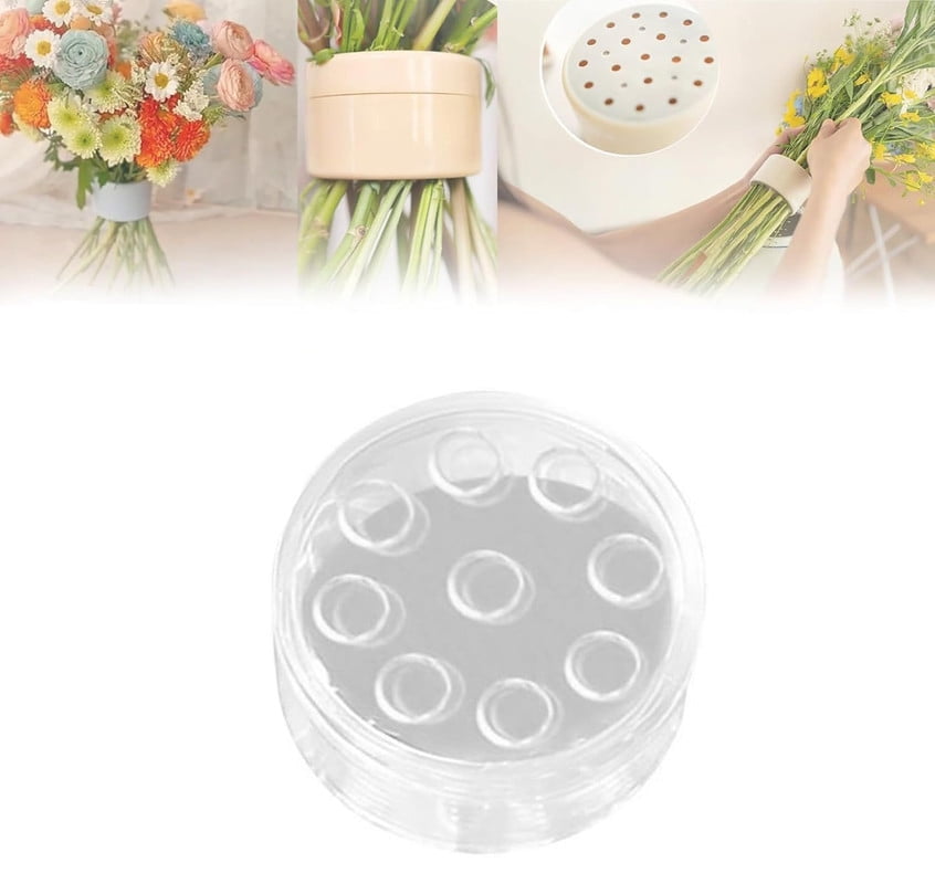 Spiral Flower Rod Holder for Vase, Spiral Ikebana Rod Holder Ring, DIY ...