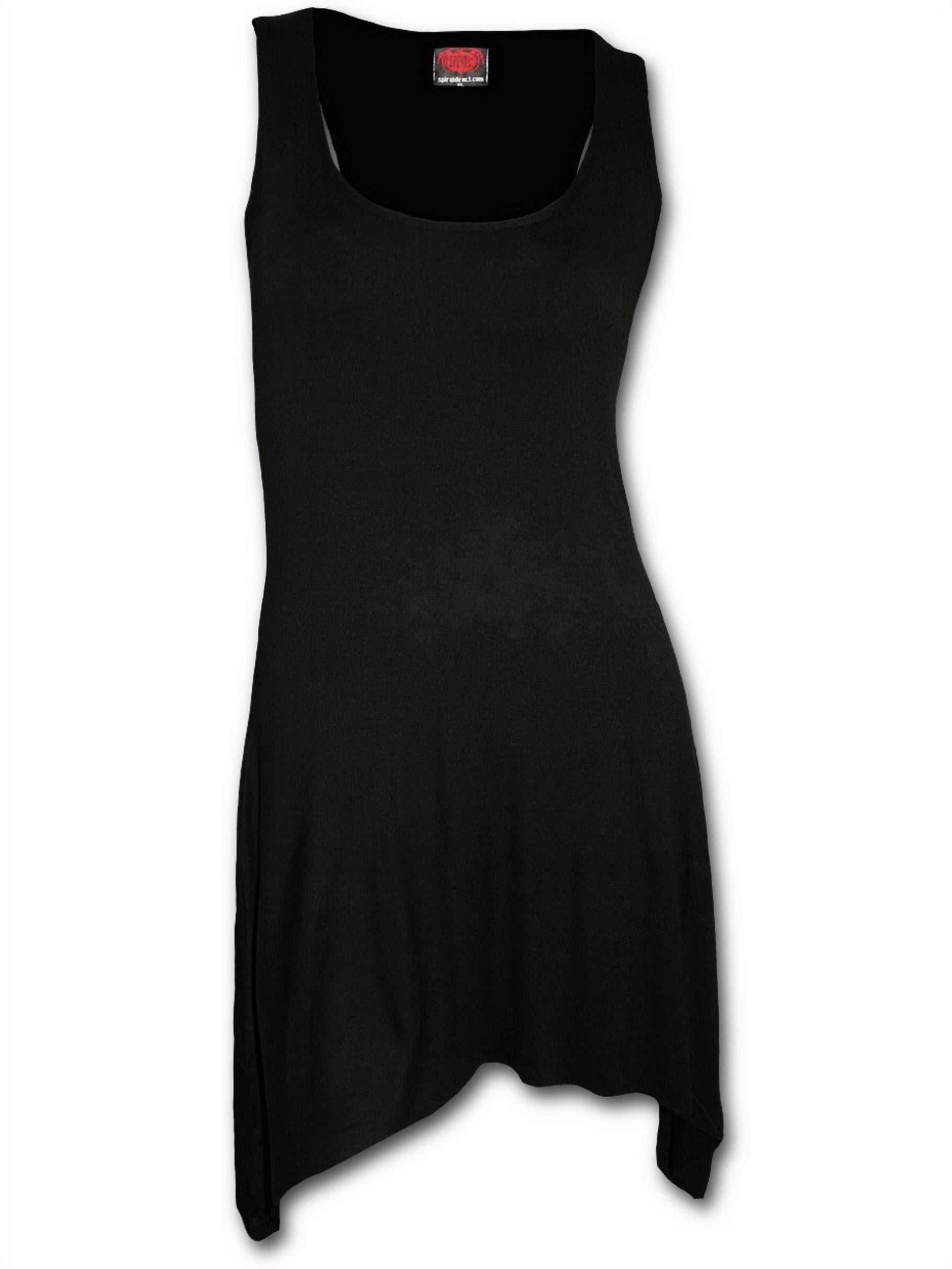 Spiral - GOTHIC ELEGANCE - Goth Bottom Camisole Dress Black - Walmart.com