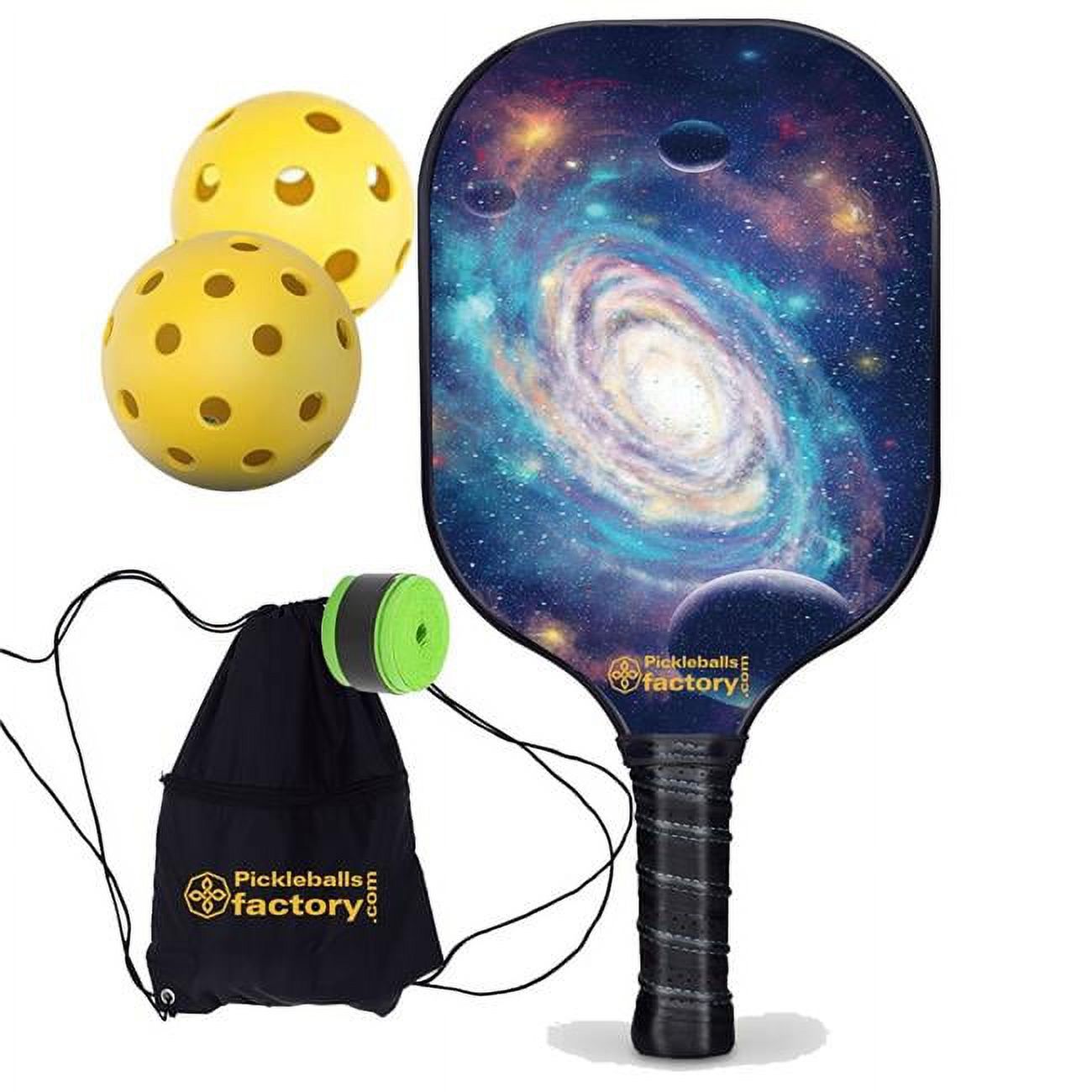 Spiral Galaxy Carbon Fiber Pickleball Paddle, Sports At the Beach ...