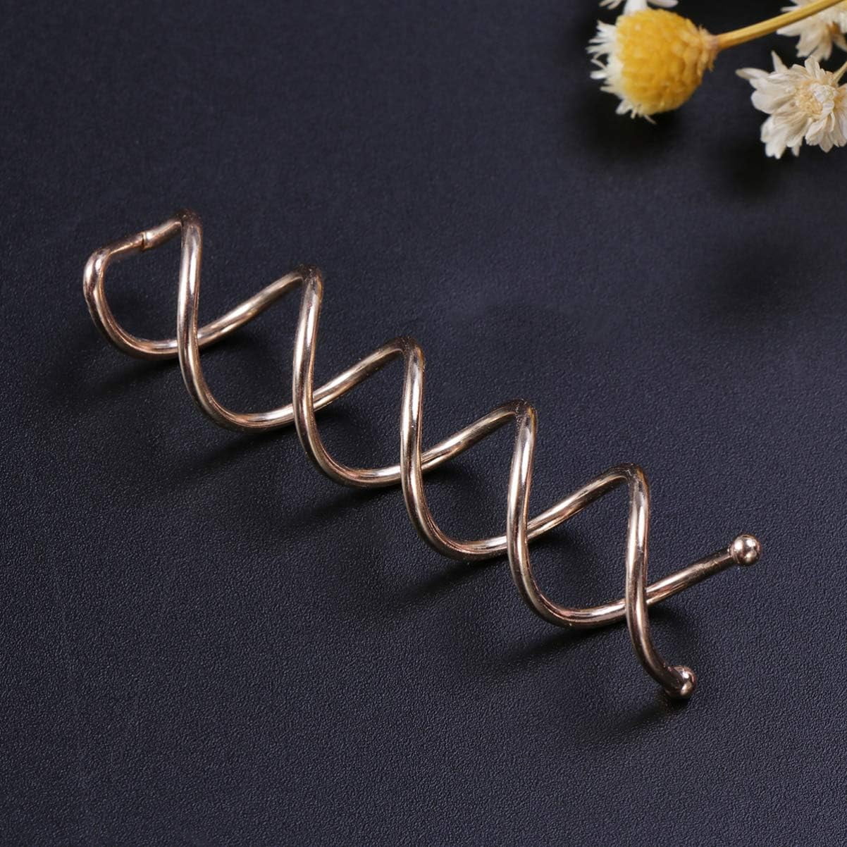 Spiral Hair Pin Hair Styling Tools 20pcs Spiral Hair Screw Hair Spiral ...