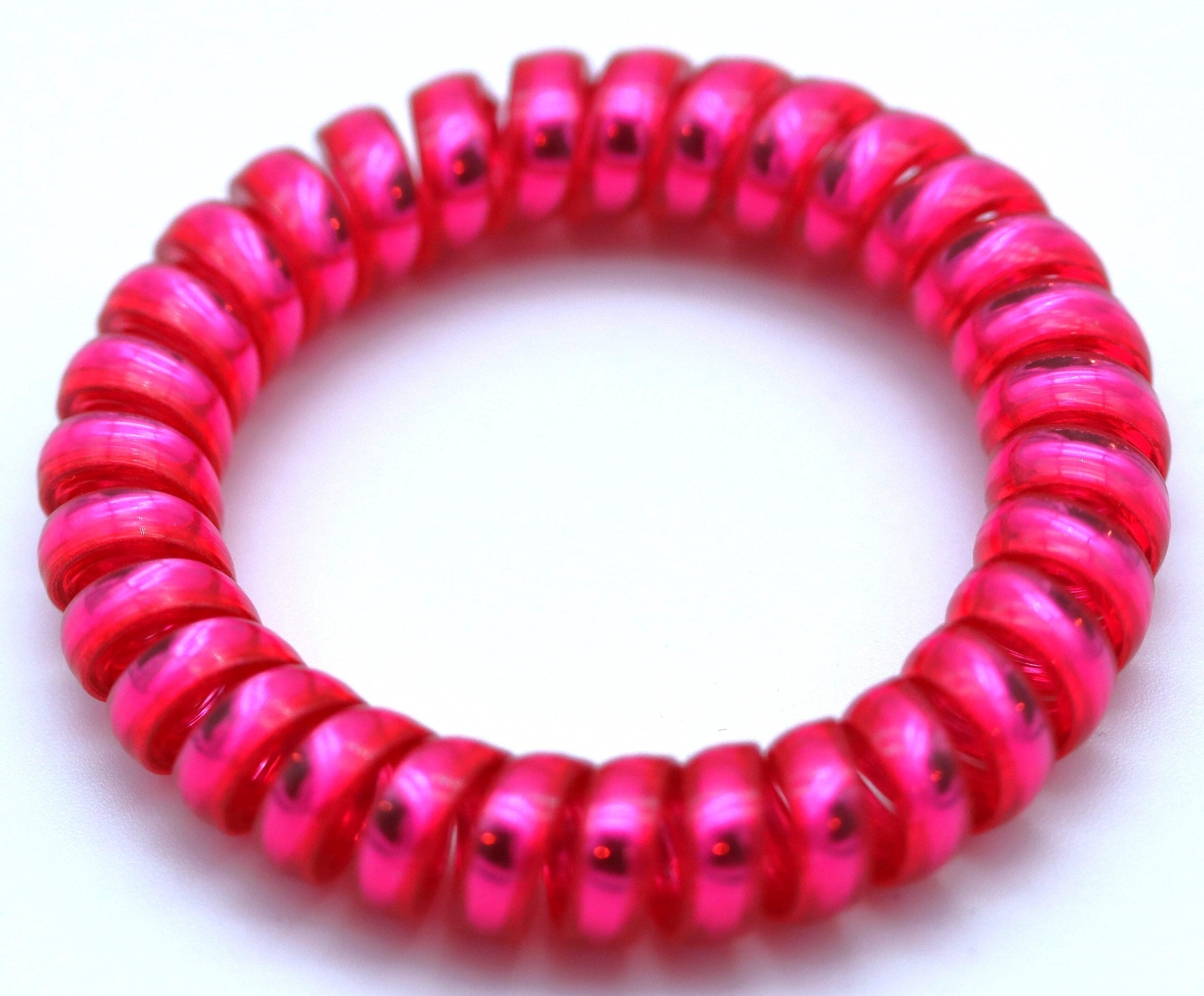 Spiral Hair Ties / Coil - 12 or 15 PC SET - LARGE SIZE - Walmart.com