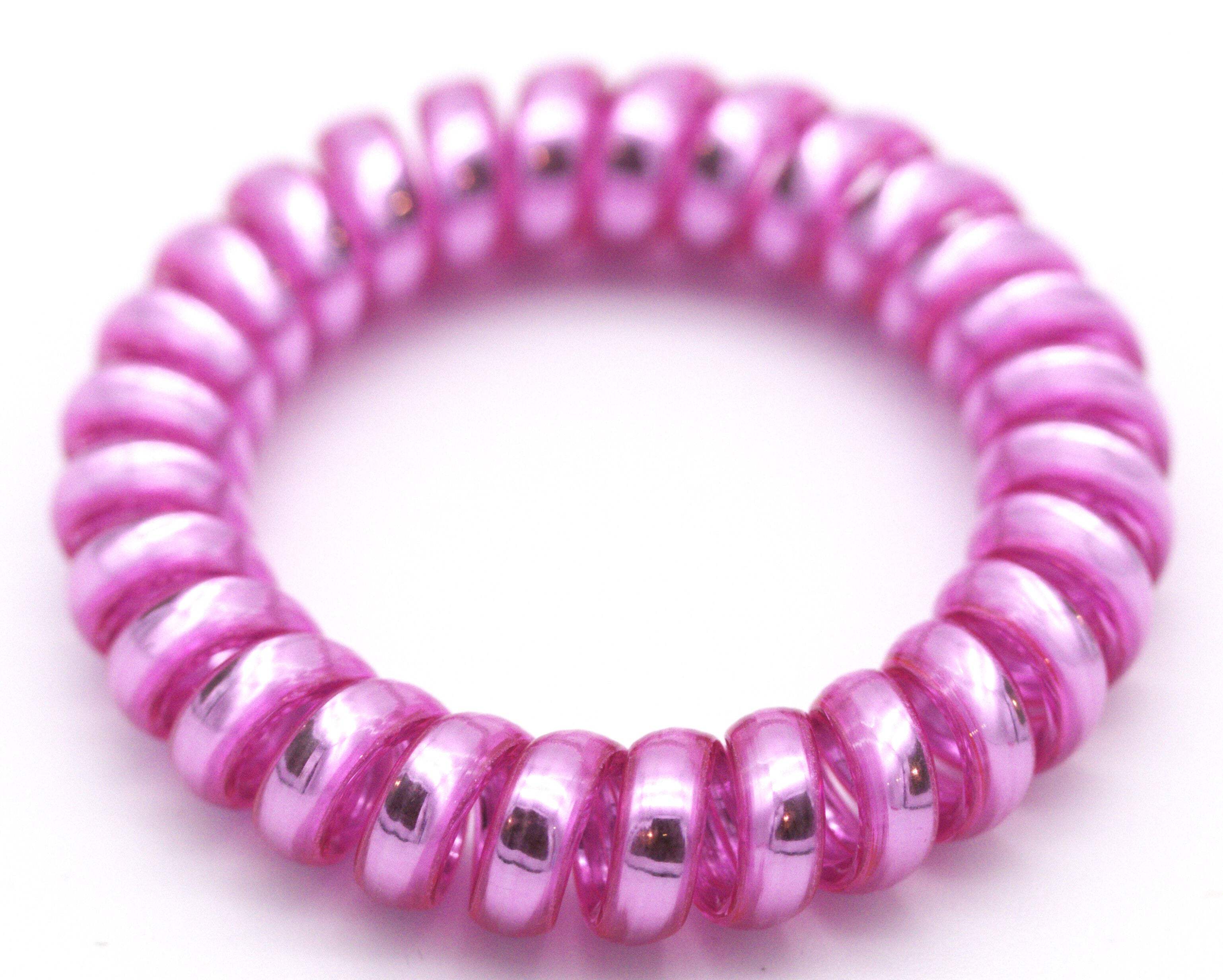 Spiral Hair Ties / Coil - 12 or 15 PC SET - LARGE SIZE - Walmart.com