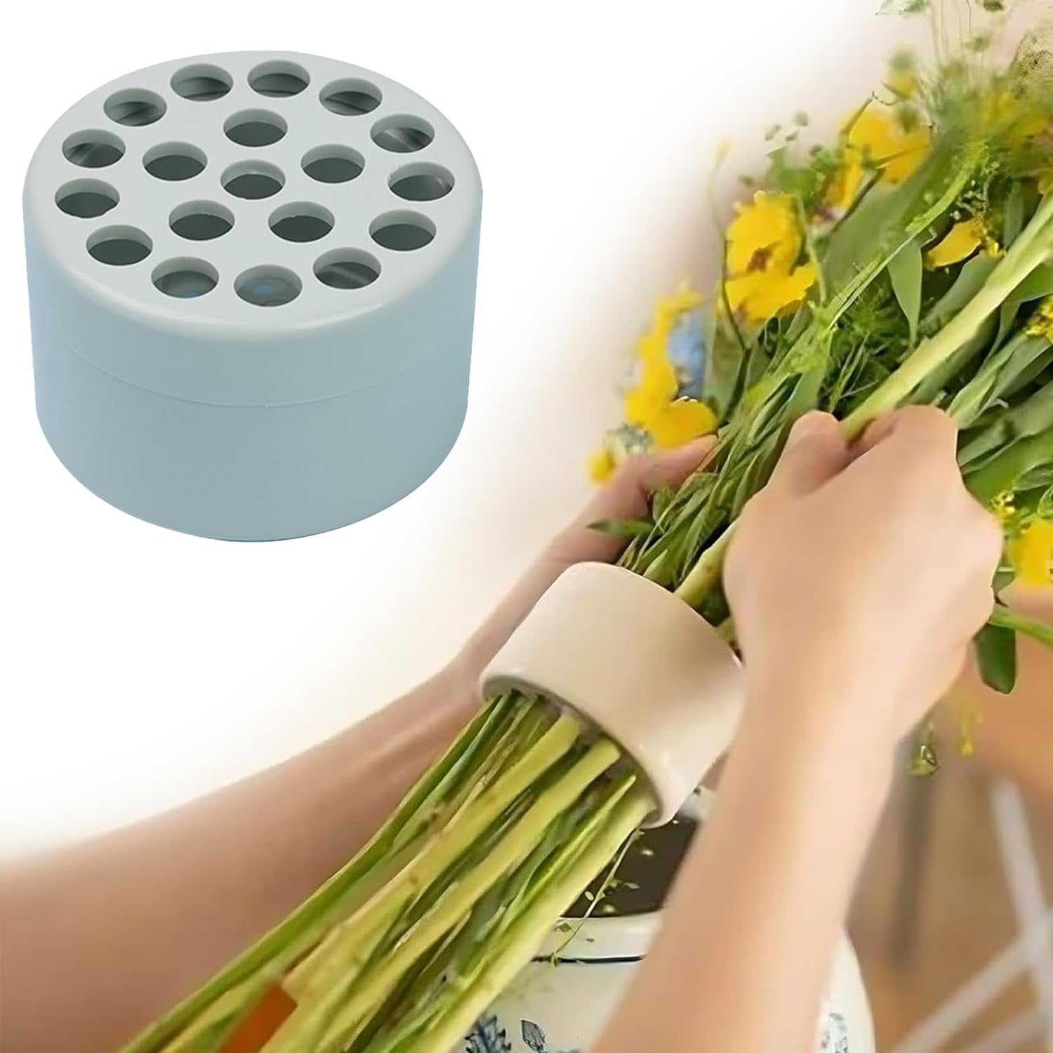 Spiral Ikebana Stem Holder, Spiral Stem Holder for Vases, Spiral Flower ...